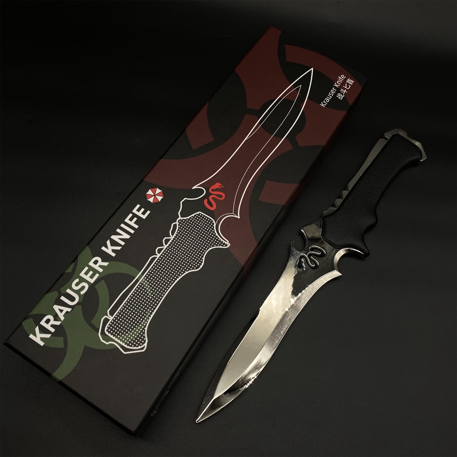 Introducing the RE4 Krauser Knife Blunt Blade Metal Replica – Leones ...
