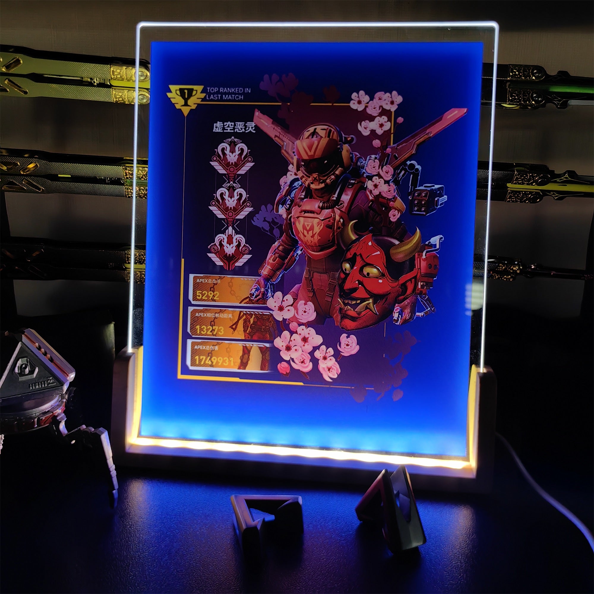 Elevate Your Gaming Space with the Customized Apex Badge Night Light ...