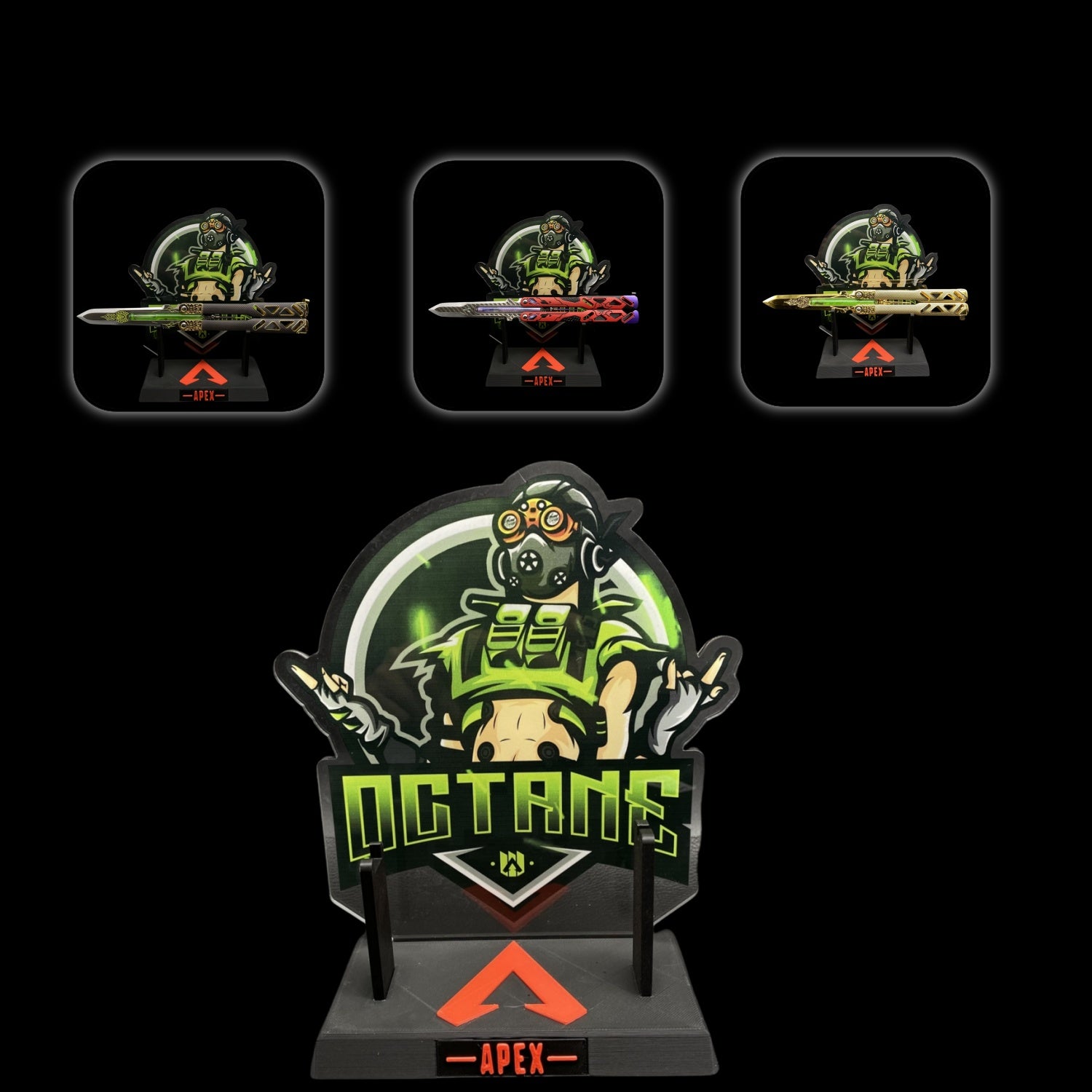 Octane Heirloom 3D Printed With Acrylic Stand – Leones Marvelous Items