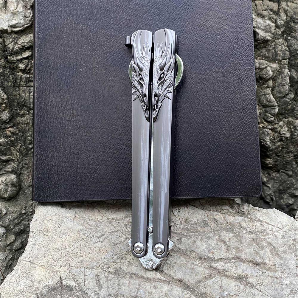 Dragon Head Totem & Sword Metal Balisong Bottle Opener – Leones ...
