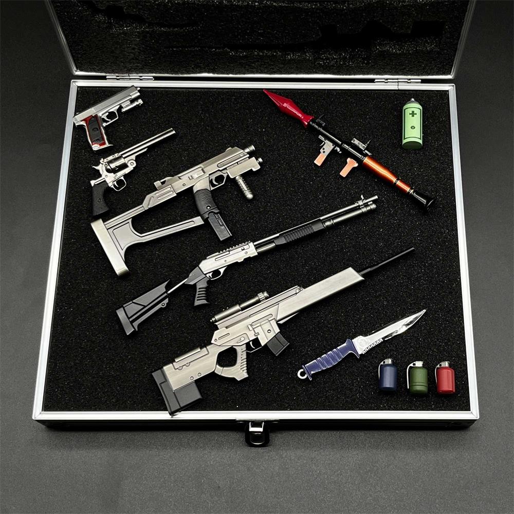 Re4 Leon S Kennedy Metal Mini Weapon Suitcase 11 in 1 – Leones ...