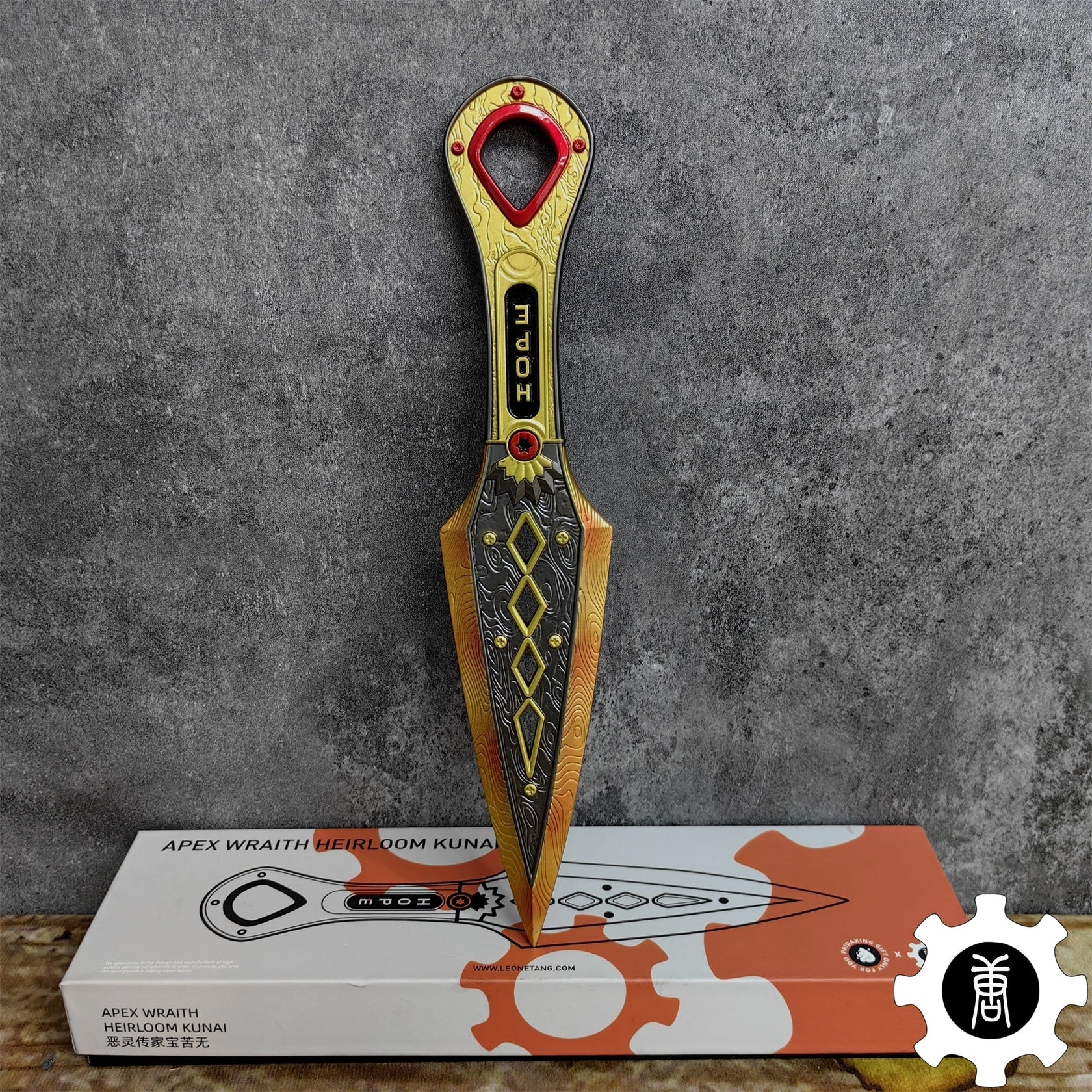 Metal Wraith Kunai Color Life Size Replica – Leones Marvelous Items