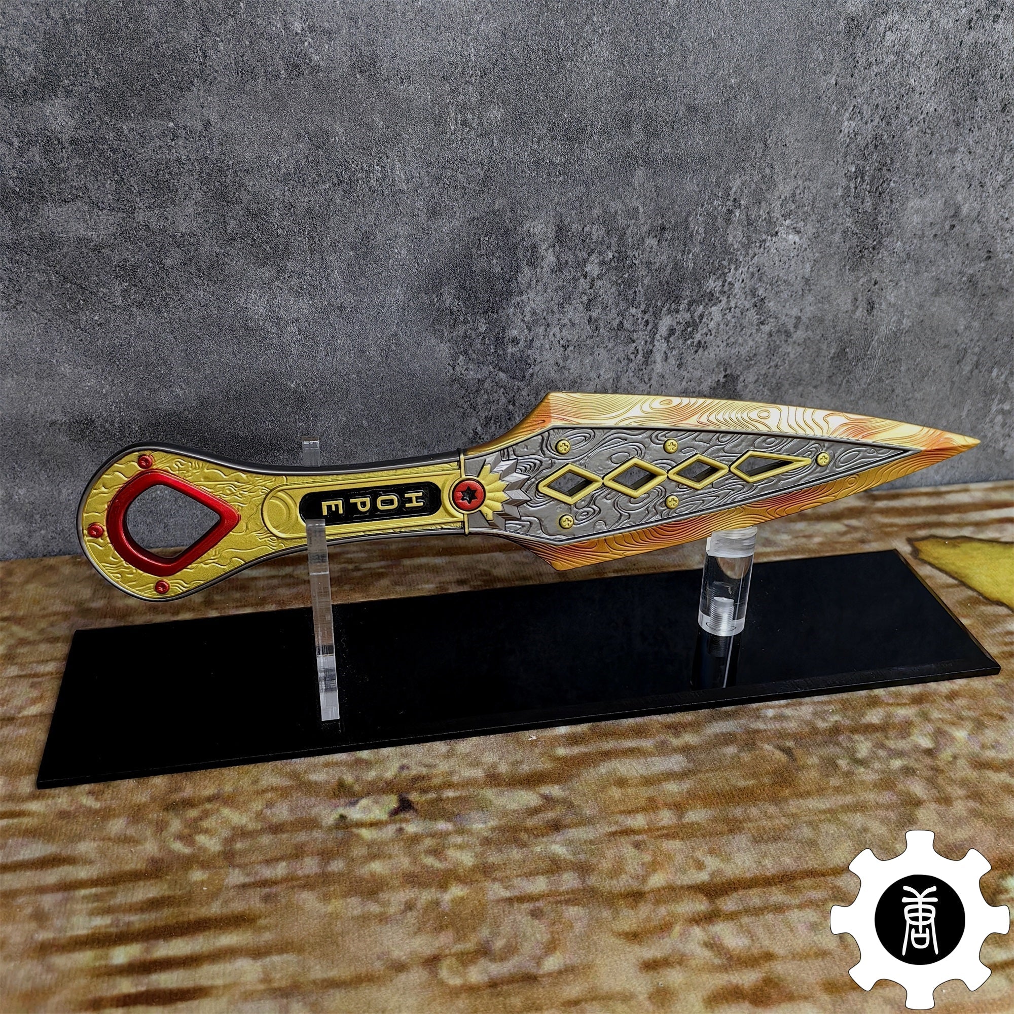 Metal Wraith Kunai Color Life Size Replica – Leones Marvelous Items