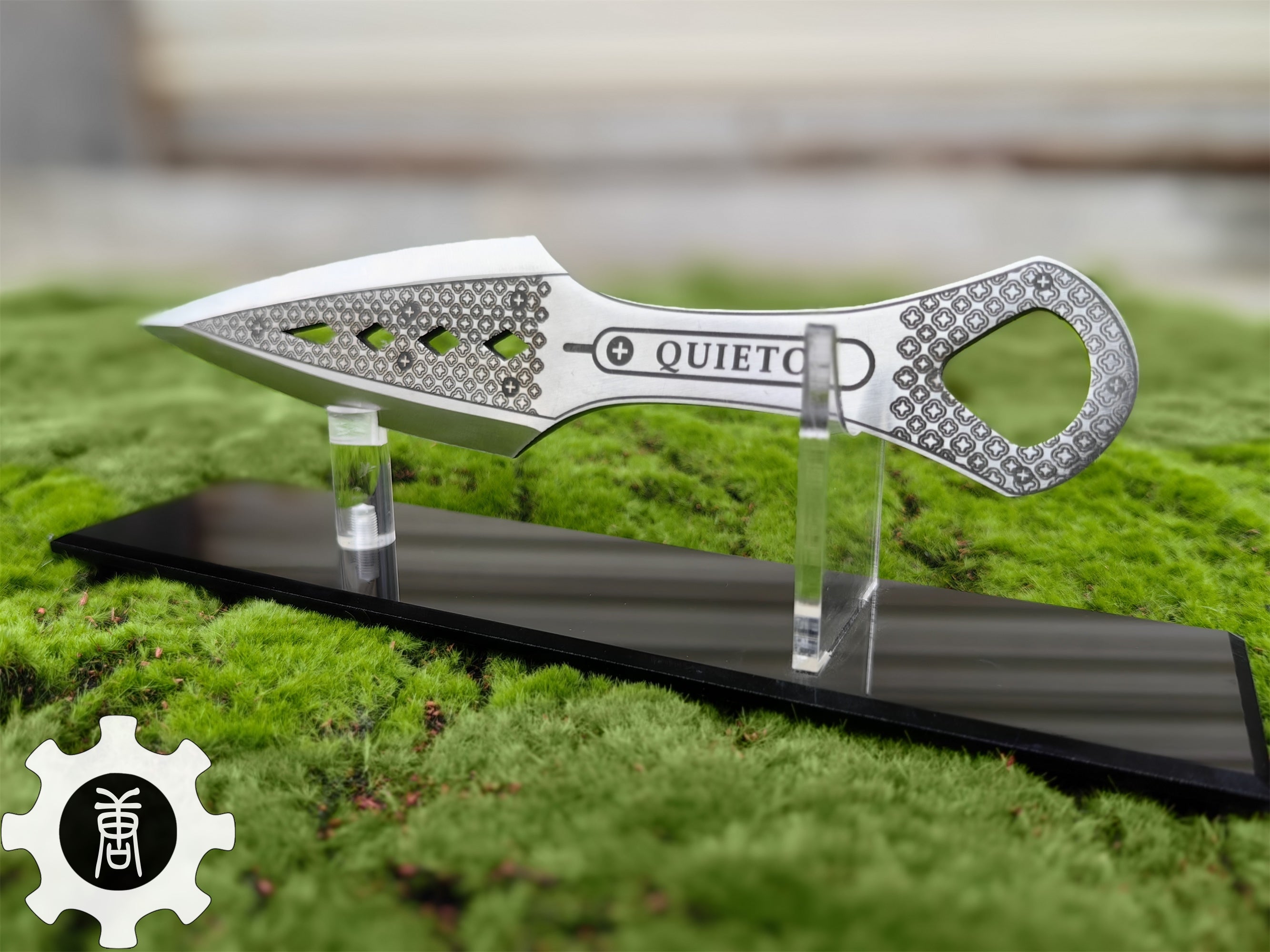 Hand-Forged Steel Life Size Wraith Heirloom Kunai Blunt Blade Replica ...