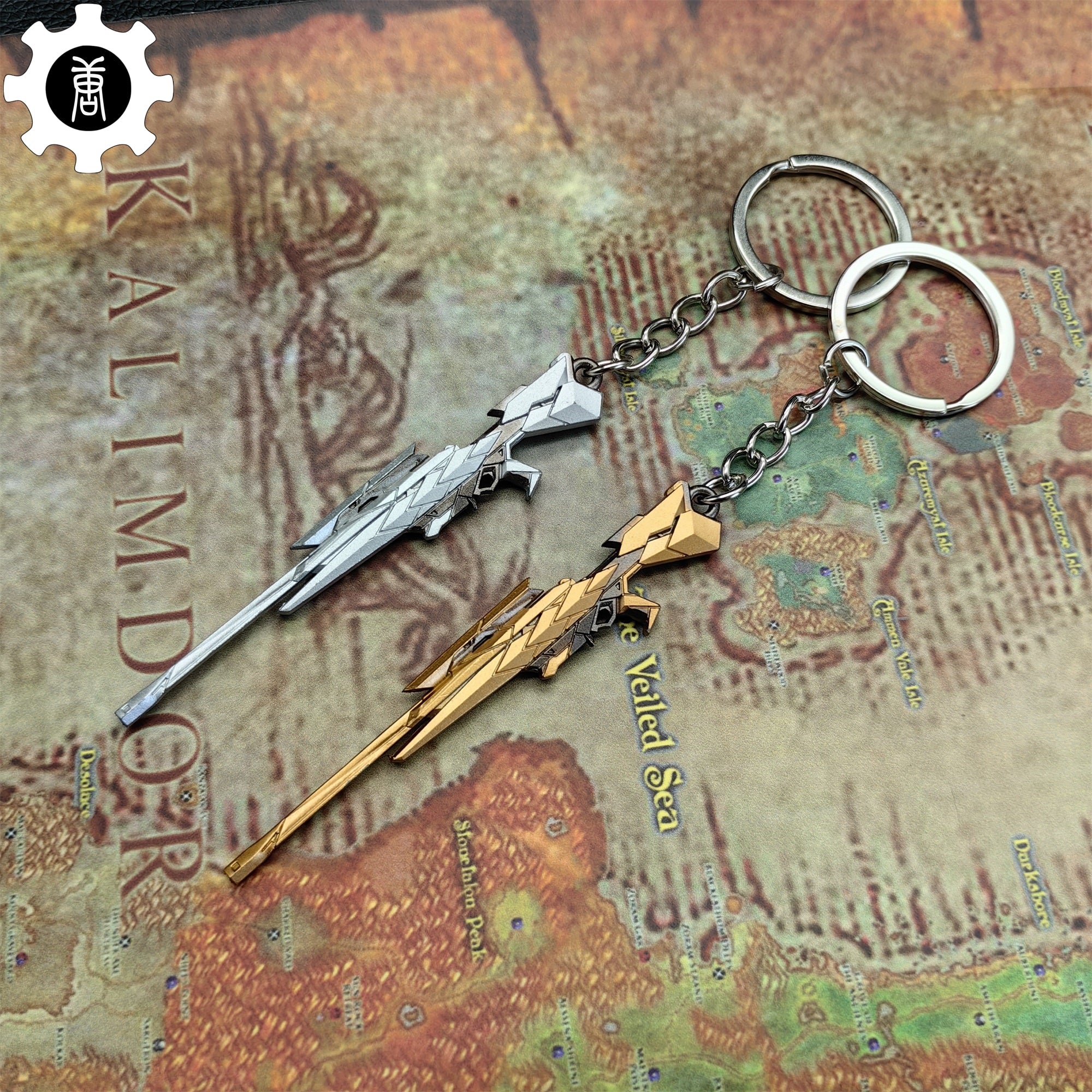 Metal Araxys Operator Gun Tiny Keychain Pendant – Leones Marvelous Items