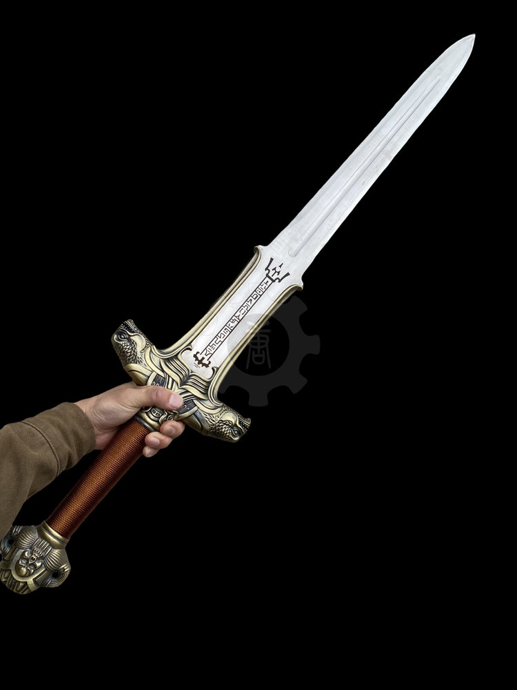 Atlantean Sword Life-Size Metal Replica Cosplay Prop – Leones Marvelous ...