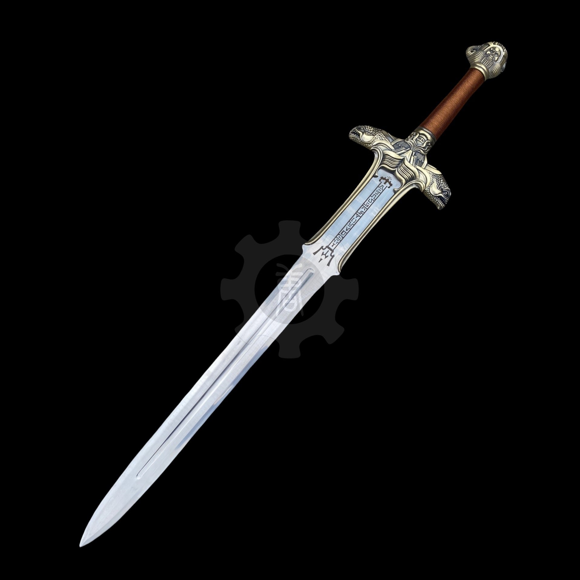Atlantean Sword Life-Size Metal Replica Cosplay Prop – Leones Marvelous ...