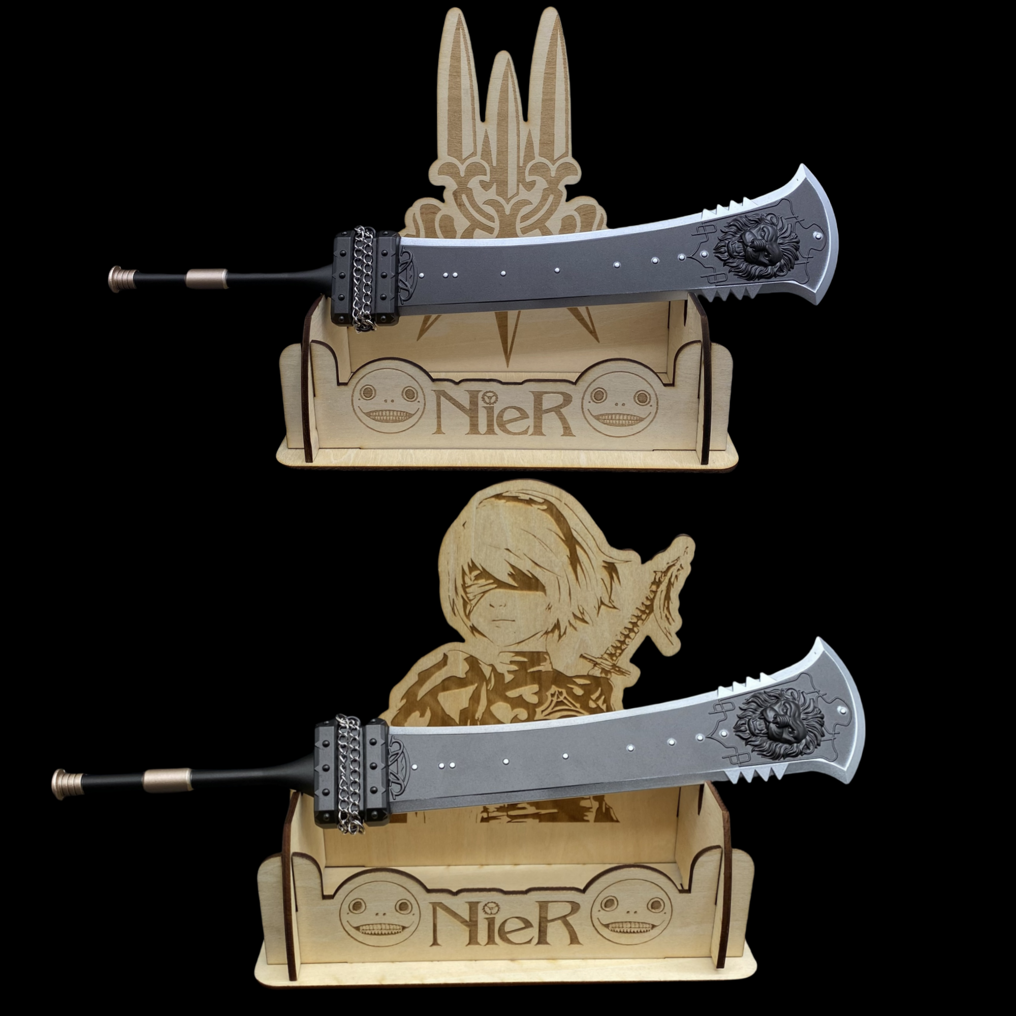 Metal Beastlord Sword Replica With Gift Box – Leones Marvelous Items