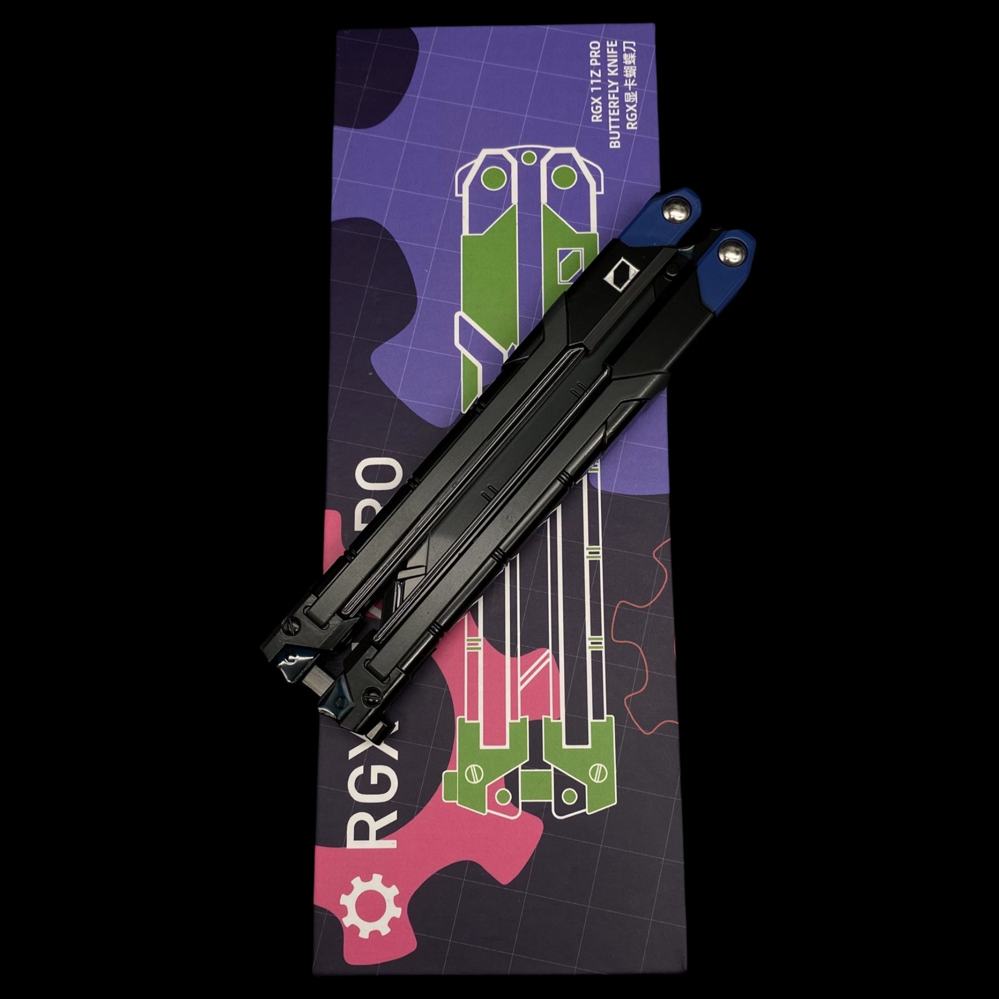 Blue RGX Knife RGX Blade 2 In 1 Pack – Leones Marvelous Items