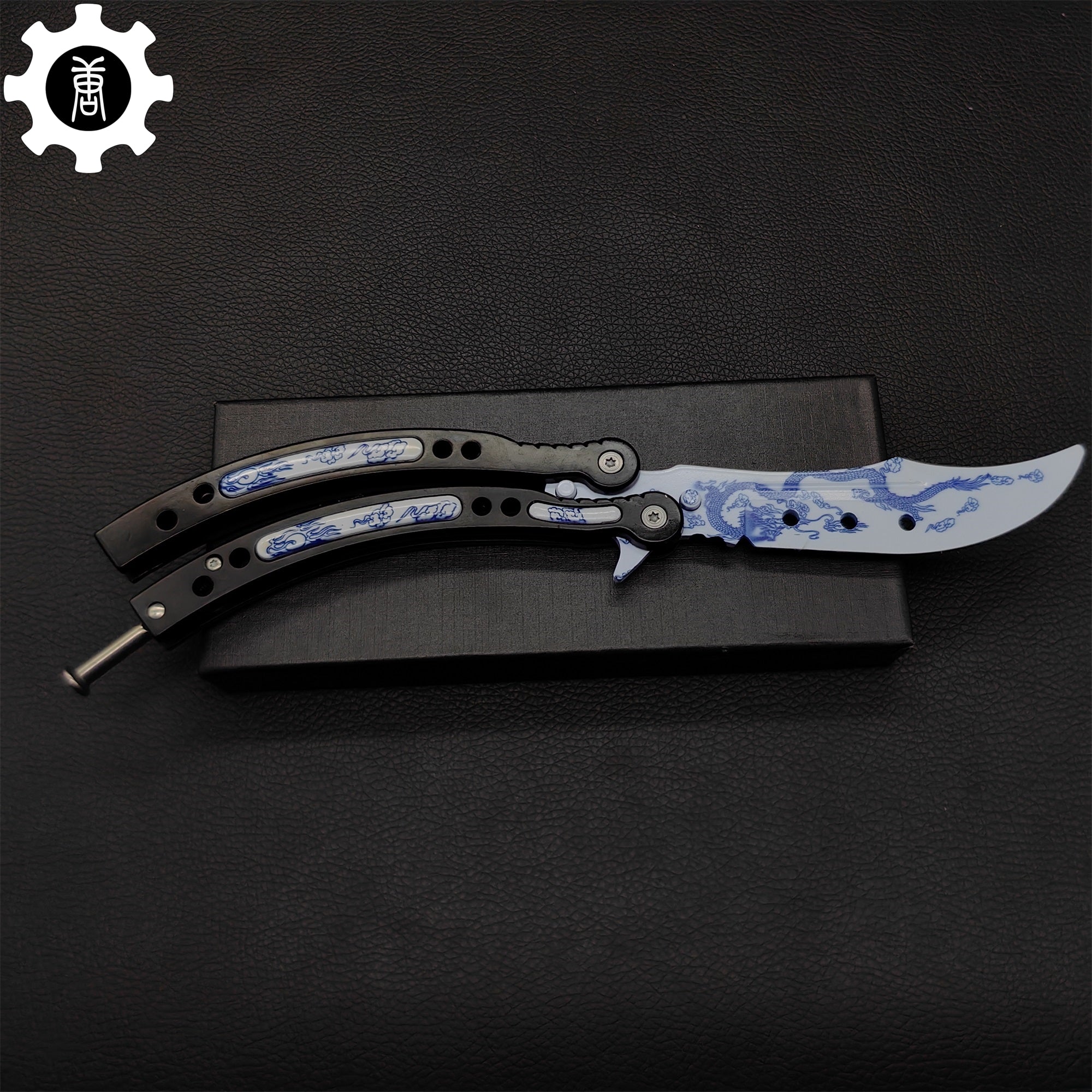 Game Butterfly Knife Azure Dragon Balisong Trainer – Leones Marvelous Items