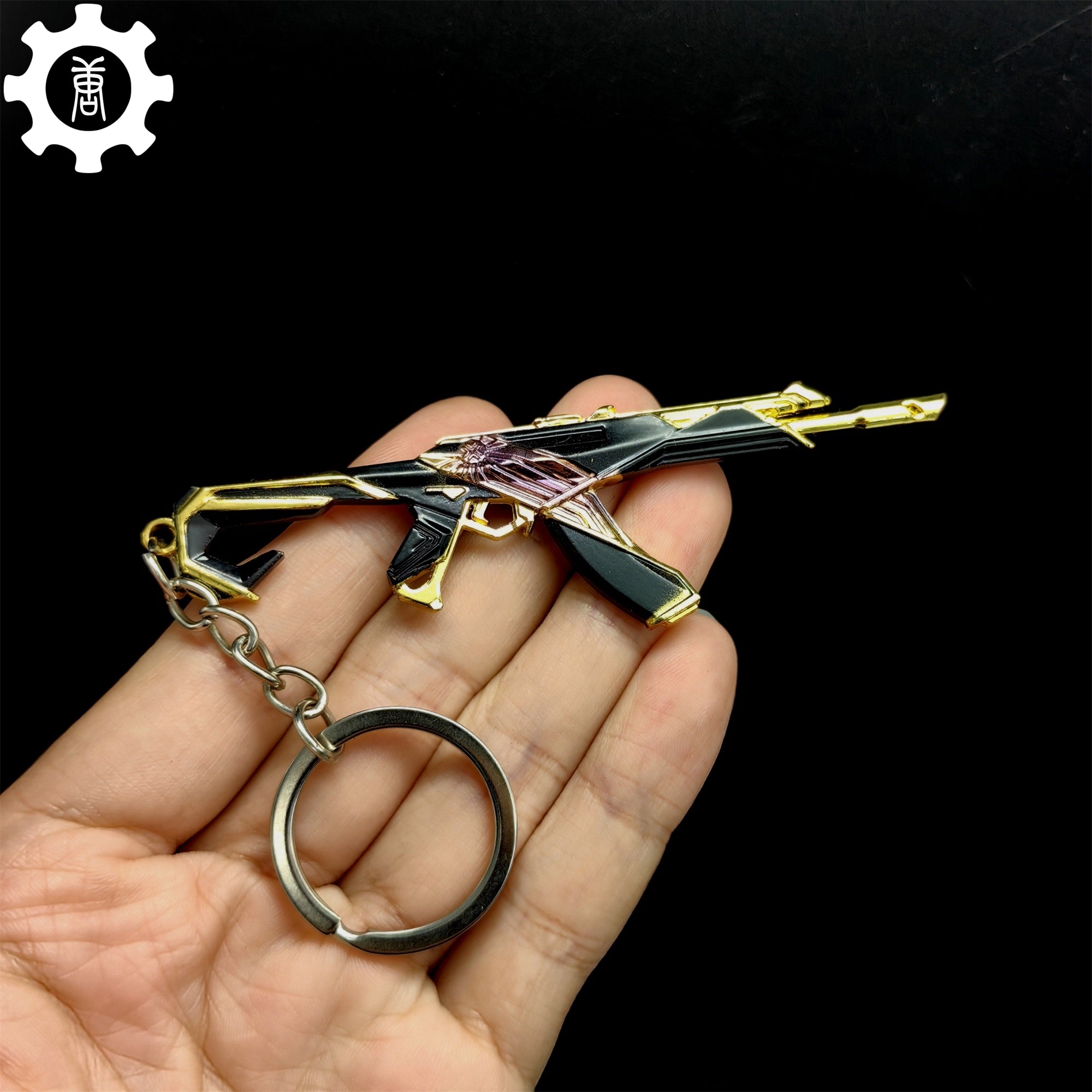Mini Champions Vandal Gun Metal Keychain – Leones Marvelous Items