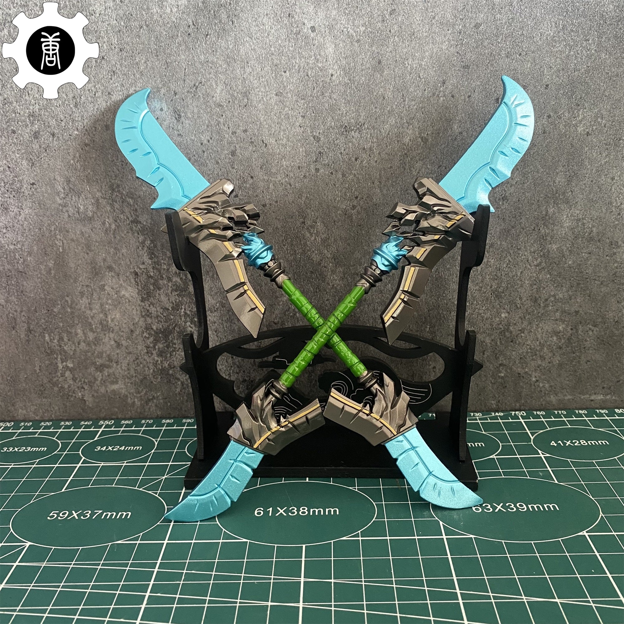 WOW Metal Cloudsong Glaive A Pair – Leones Marvelous Items