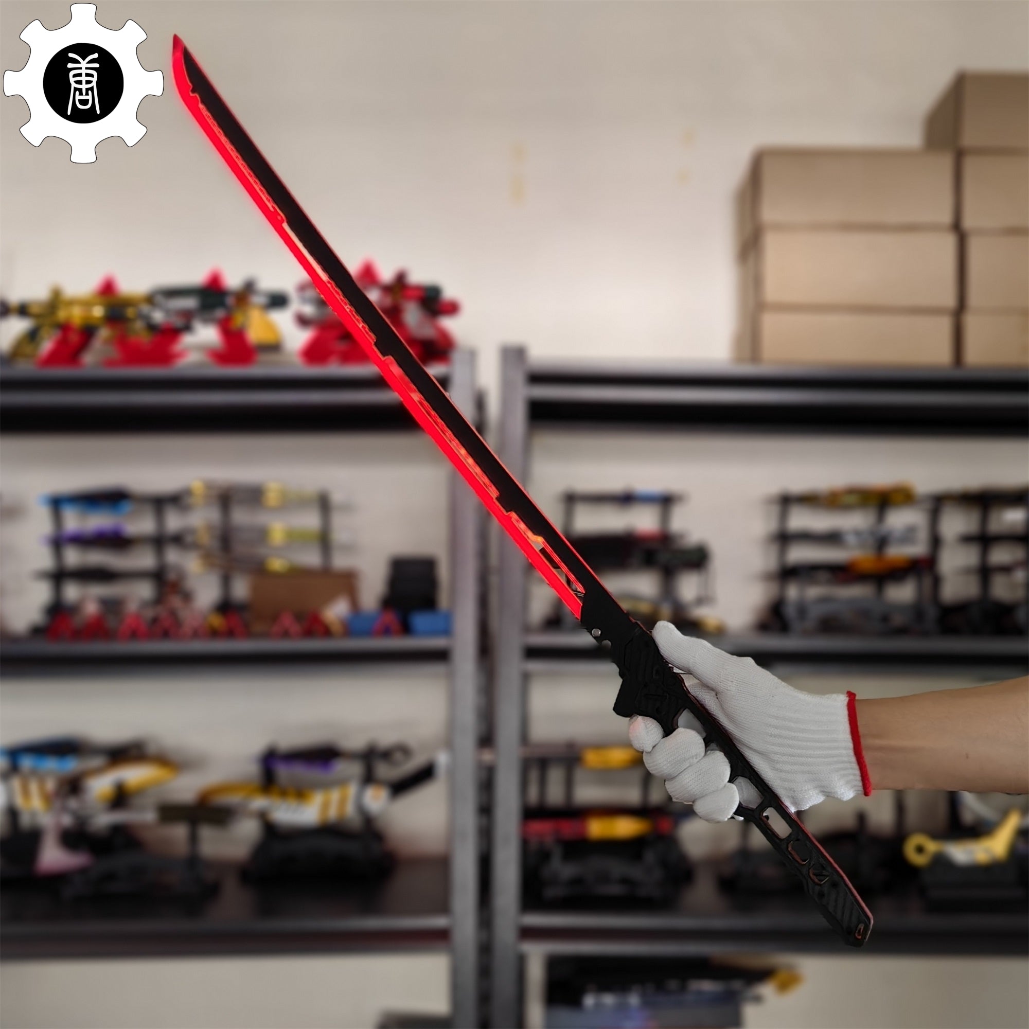 Cyberpunk Errata Red Thermal Katana Game Cosplay Prop – Leones ...