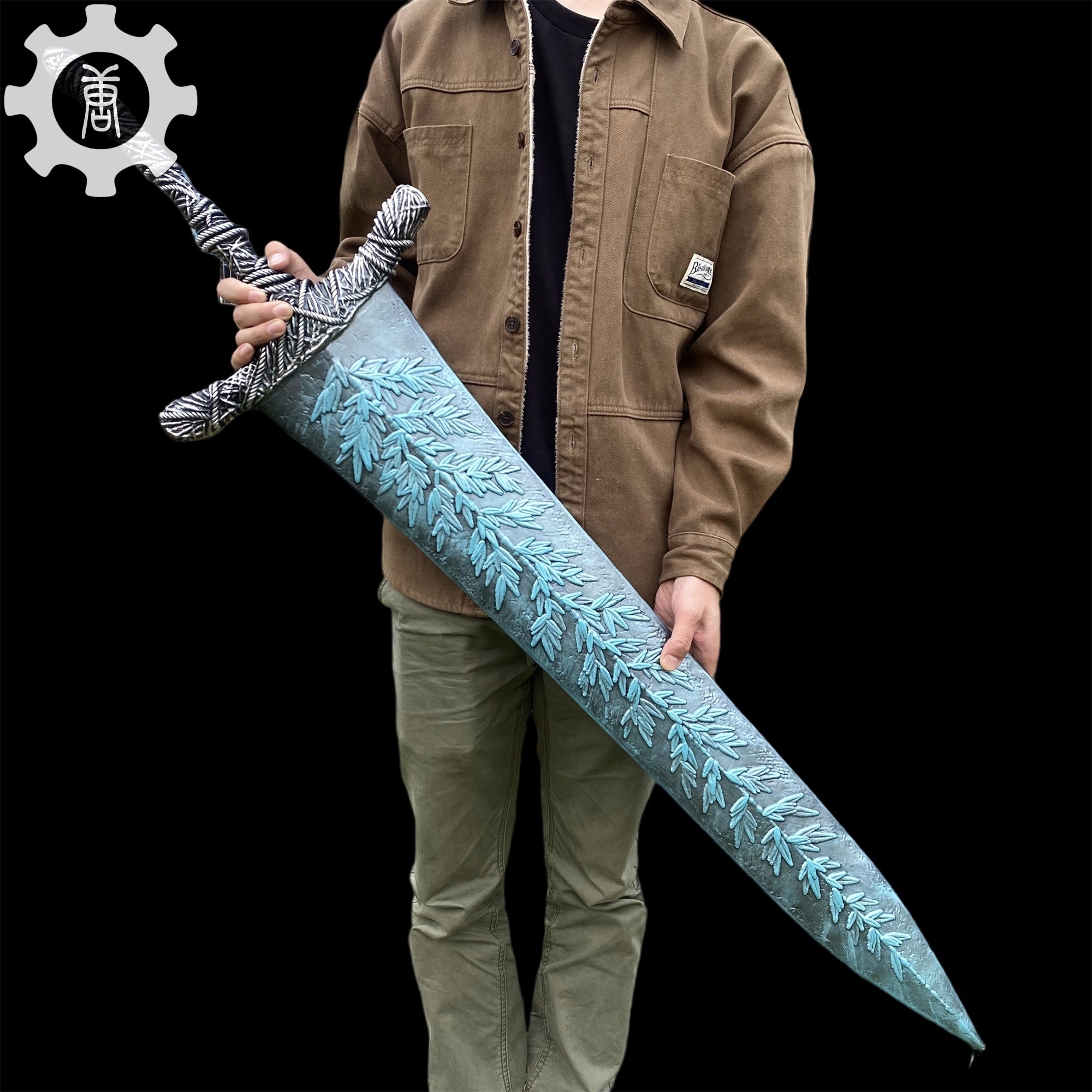 Dark Moonlight Greatsword Life-Size Resin Replica – Leones Marvelous Items