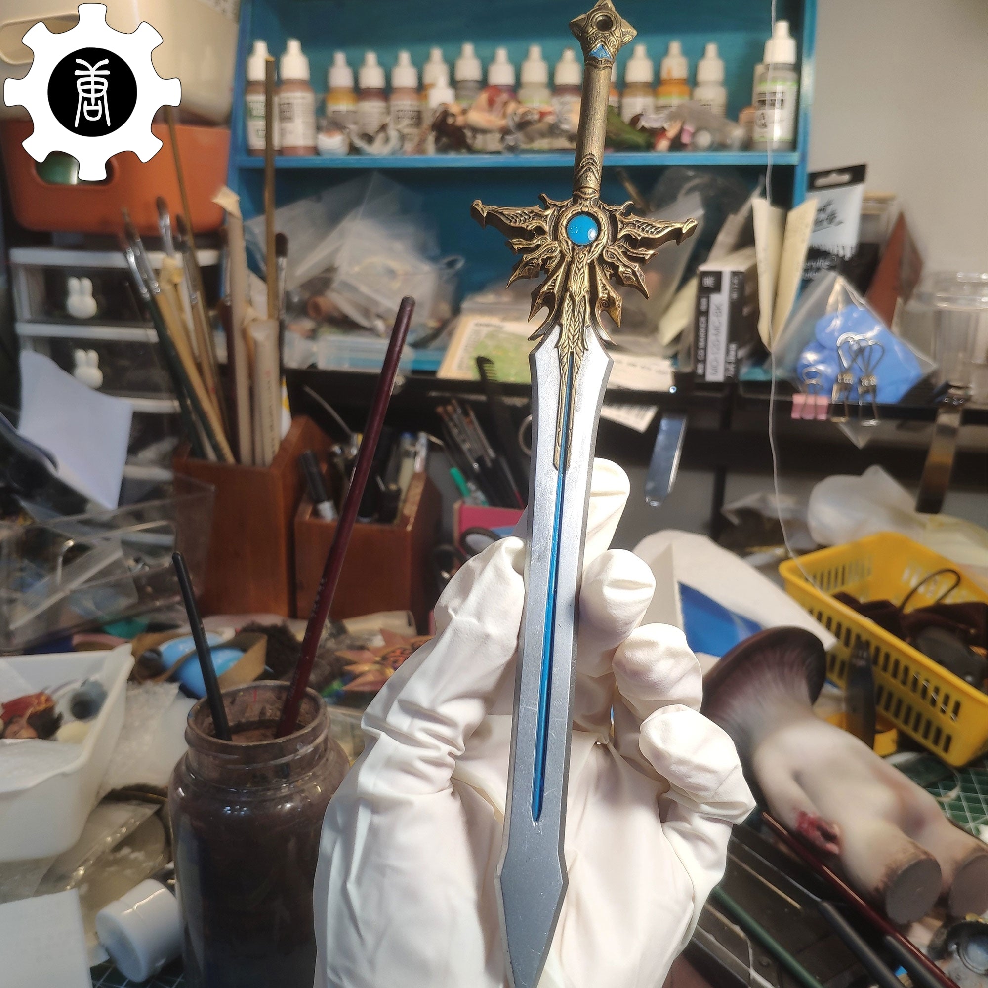 3D Printed 1: 6 Scale El'Druin Sword Of Justice – Leones Marvelous Items