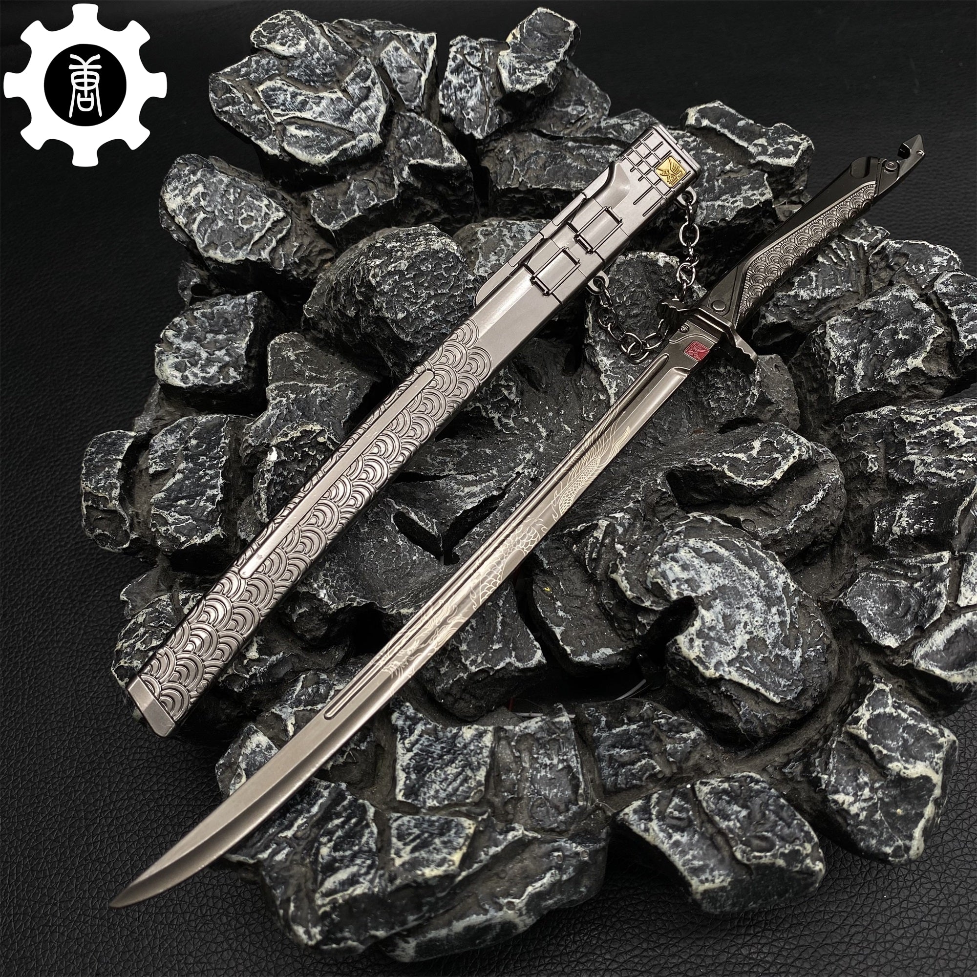 Game Embroidered Spring Blade 29CM/11.4" Metal Prop – Leones Marvelous ...