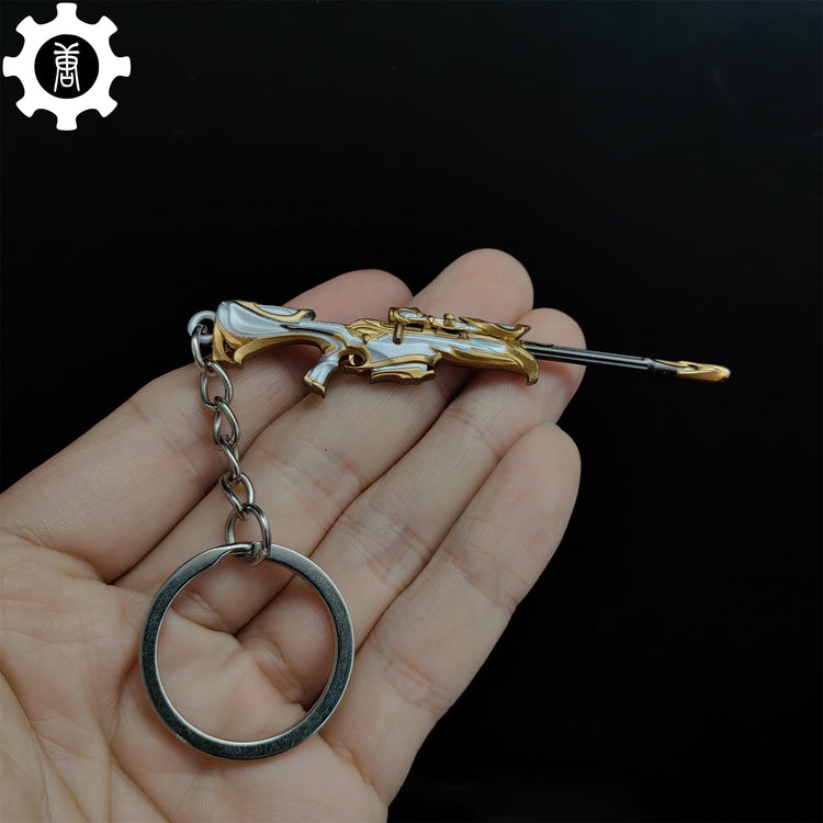 Mini Forsaken Operator Gun Metal Keychain – Leones Marvelous Items