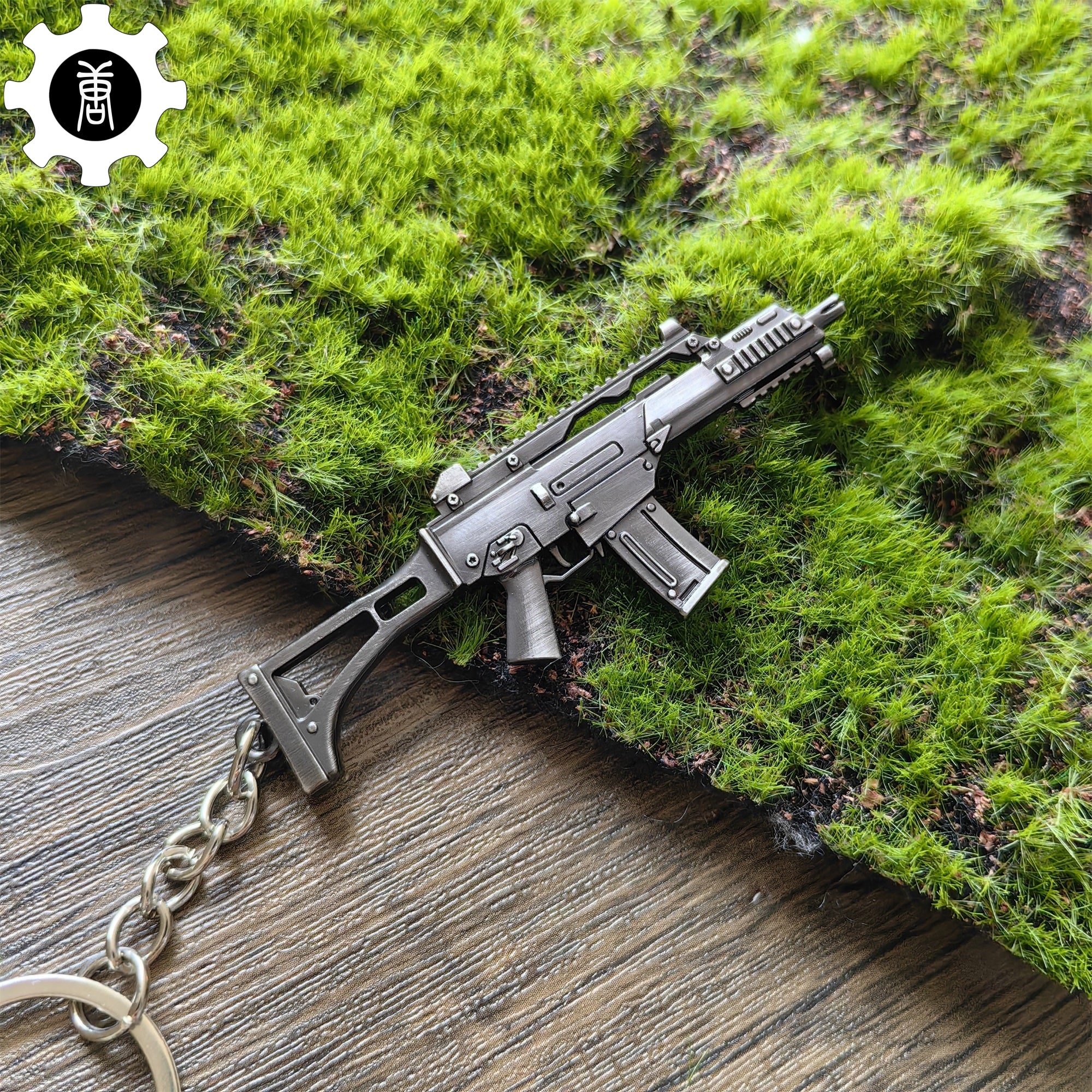 Tiny Gewehr 36C Assault Rifle Model Metal Keychain – Leones Marvelous Items