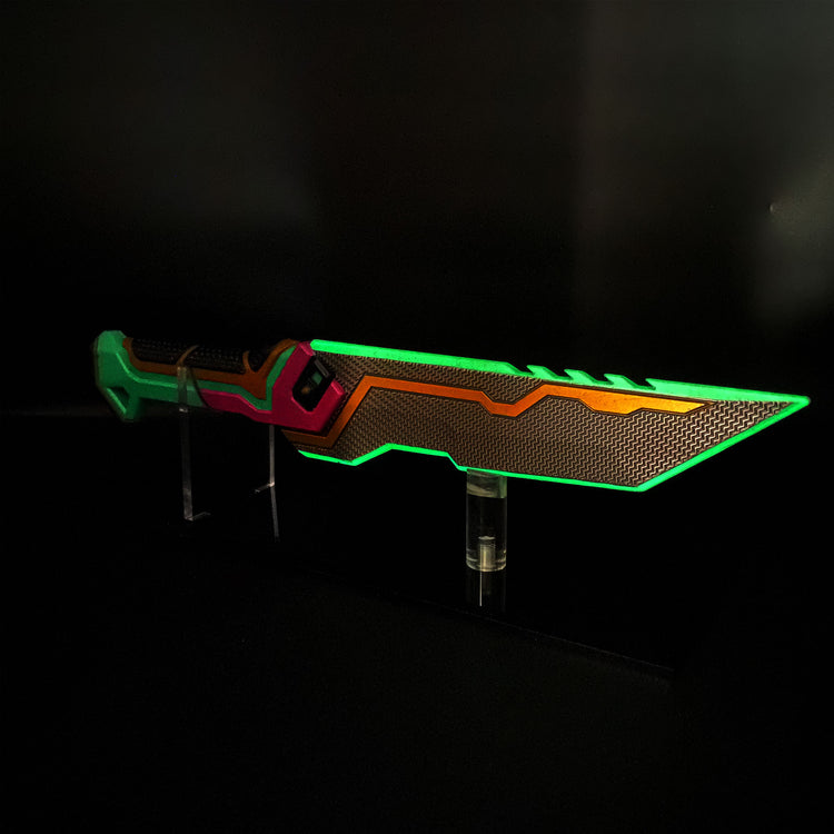 1:1 Glitchpop Knife Life Size Metal Replica--Blunt Blade – Leones ...