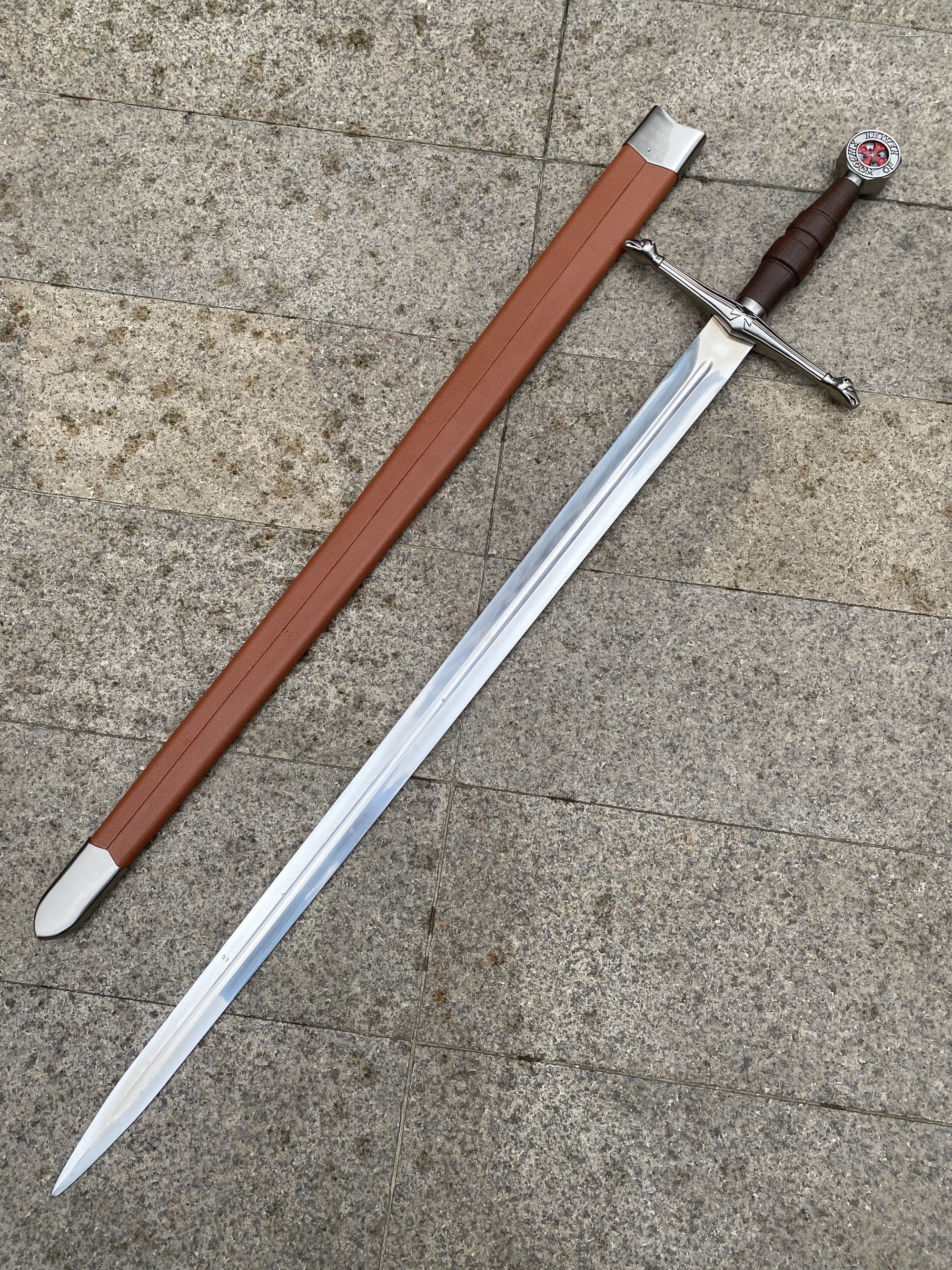 Ibelin Sword Movie Sword Metal Replica 42.5" – Leones Marvelous Items