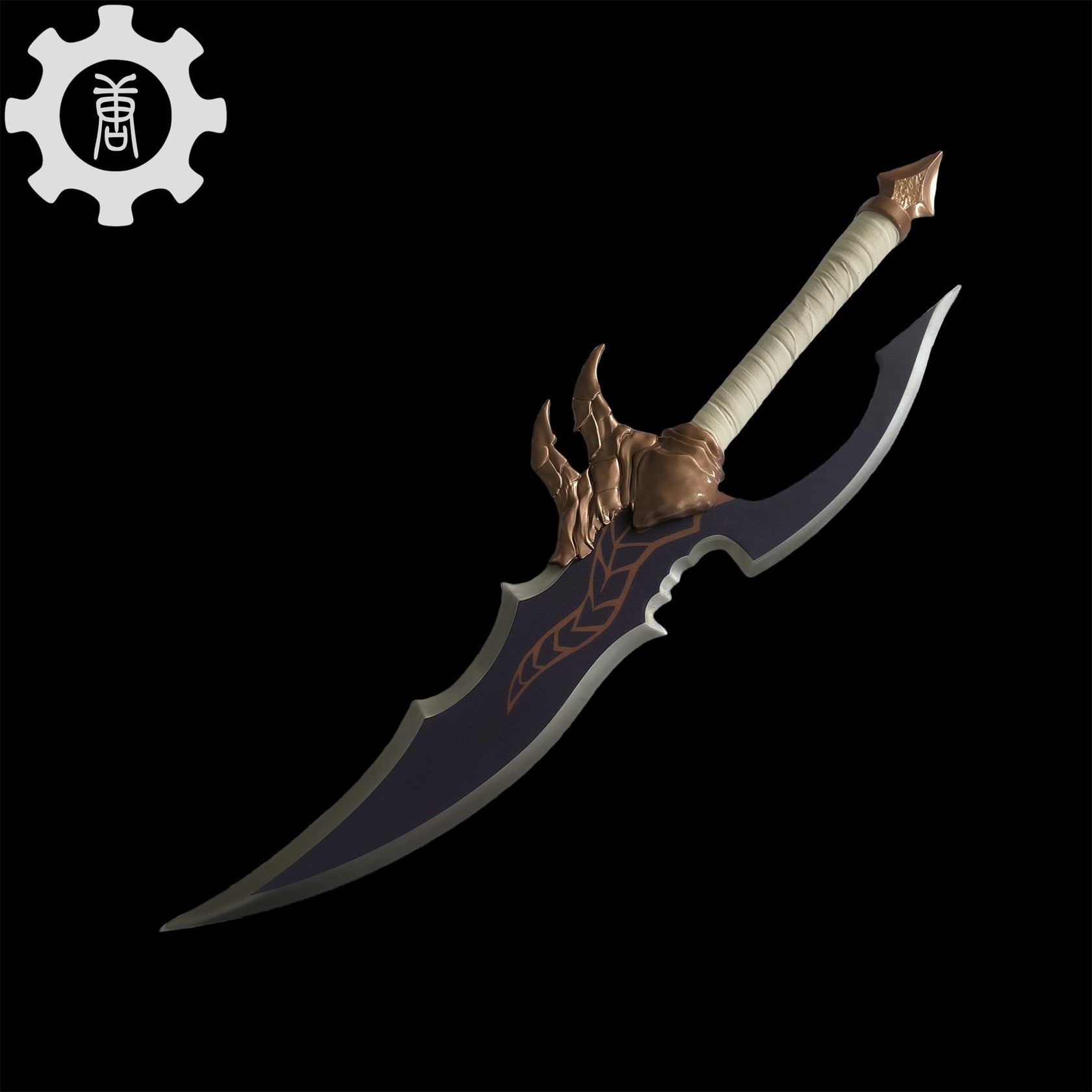 Kasaka's Venom Fang Dagger & Knight Killer Foam Dagger Life-Size Metal ...