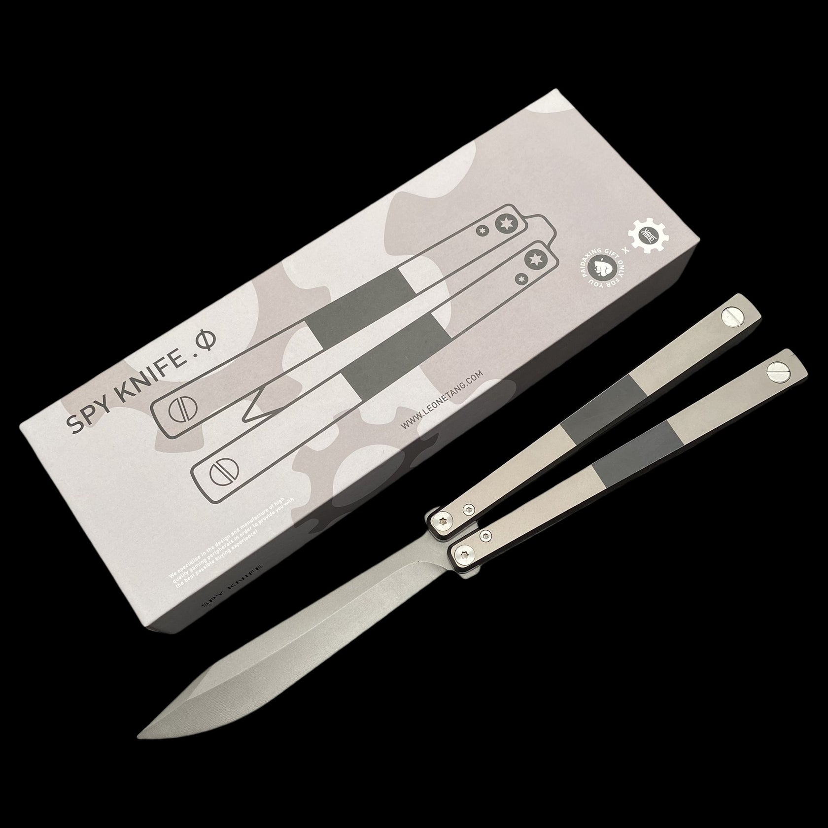 Hot Game Butterfly Knife IRL Game Balisong Collections – Leones ...