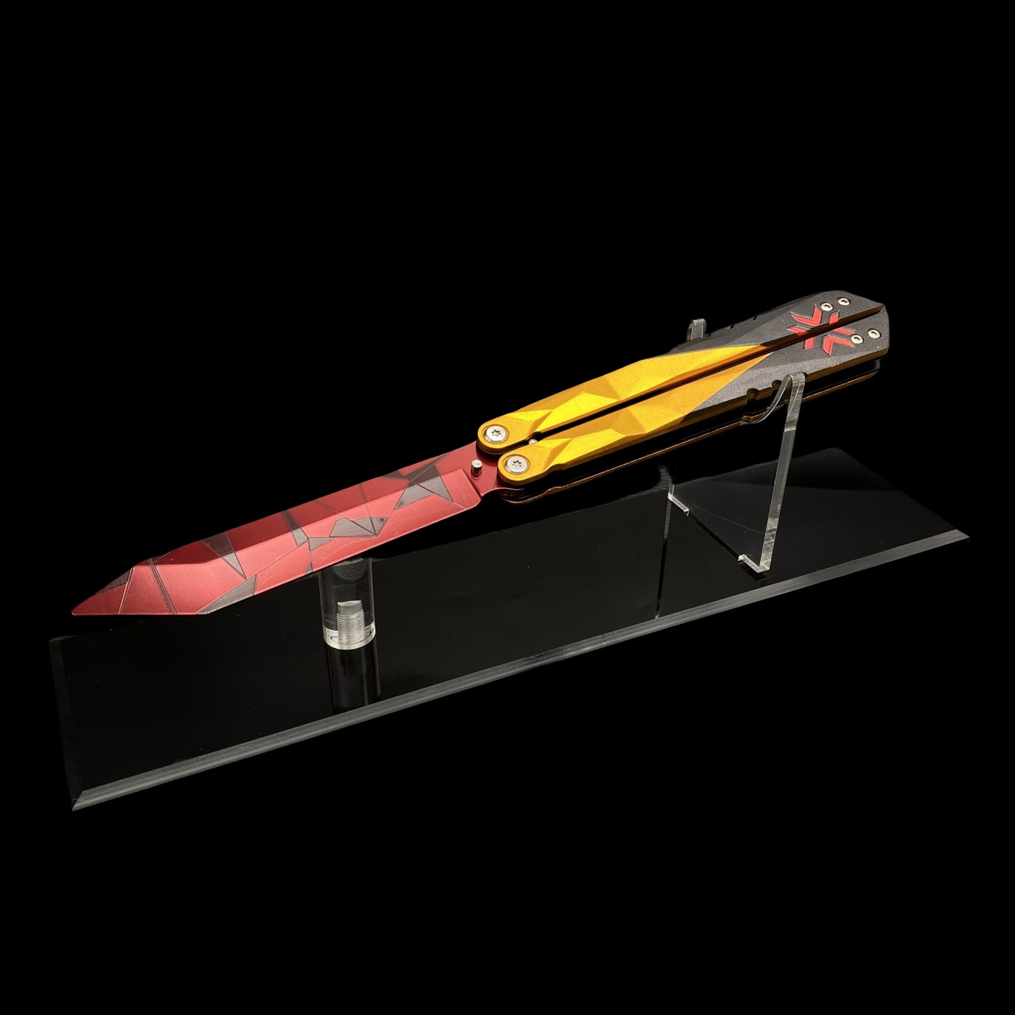 Hot Game Butterfly Knife IRL Game Balisong Collections – Leones ...