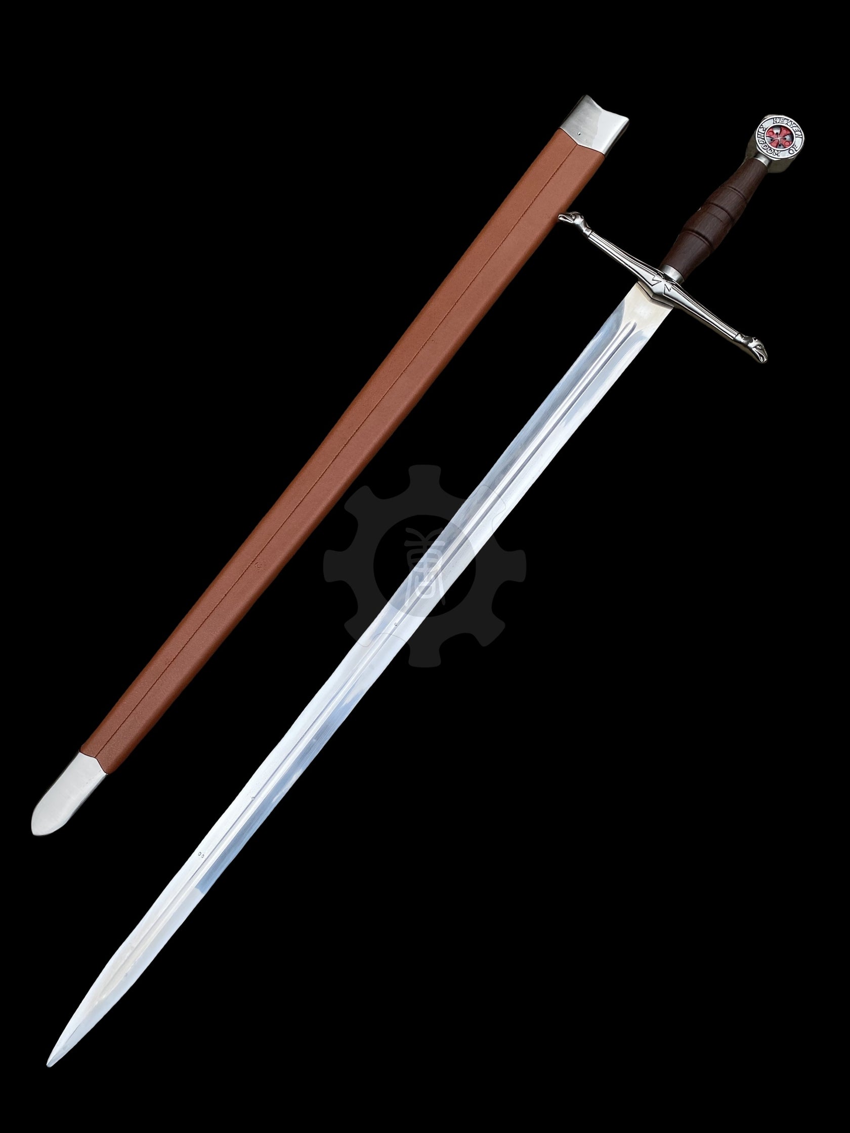 Ibelin Sword Movie Sword Metal Replica 42.5" – Leones Marvelous Items