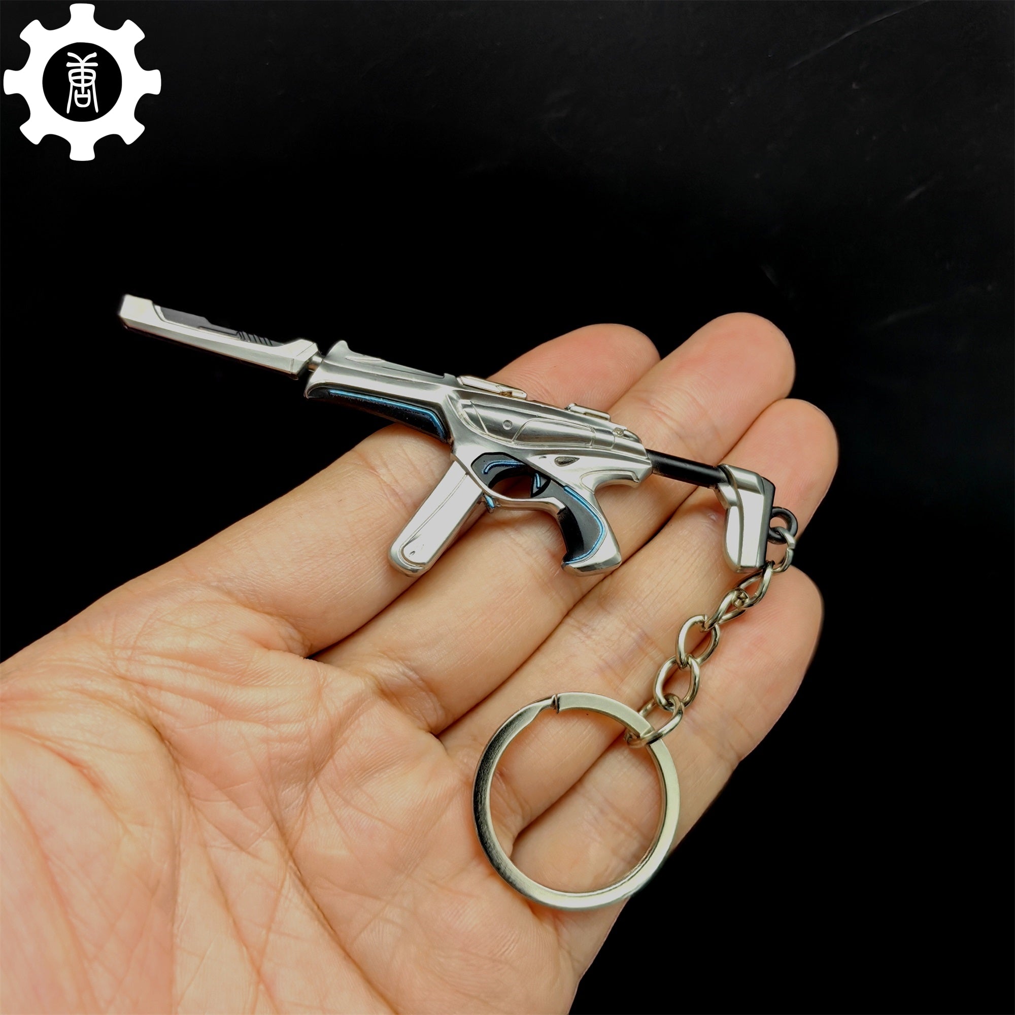 Mini Ion Spectre Gun Metal Keychain – Leones Marvelous Items