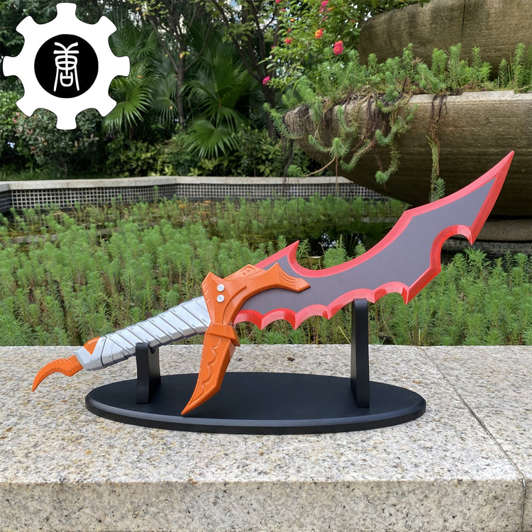 Kasaka's Venom Fang Dagger & Knight Killer Foam Dagger Life-Size Metal ...