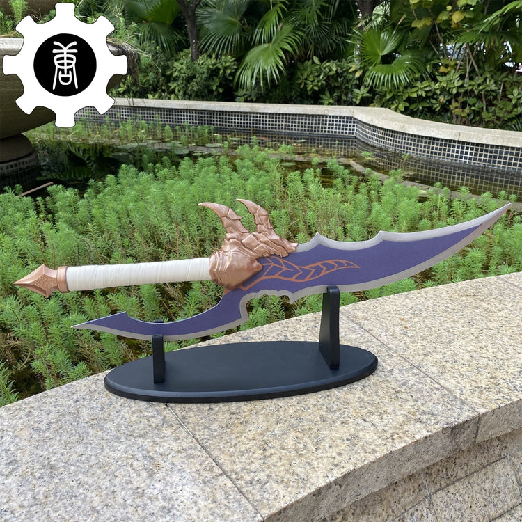 Kasaka's Venom Fang Dagger & Knight Killer Foam Dagger Life-Size Metal ...