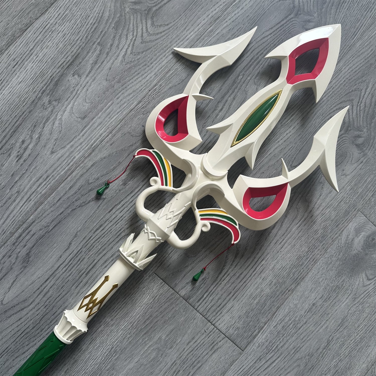 Metal Lightscale Trident Replica Life-size Cosplay Prop 73" – Leones ...