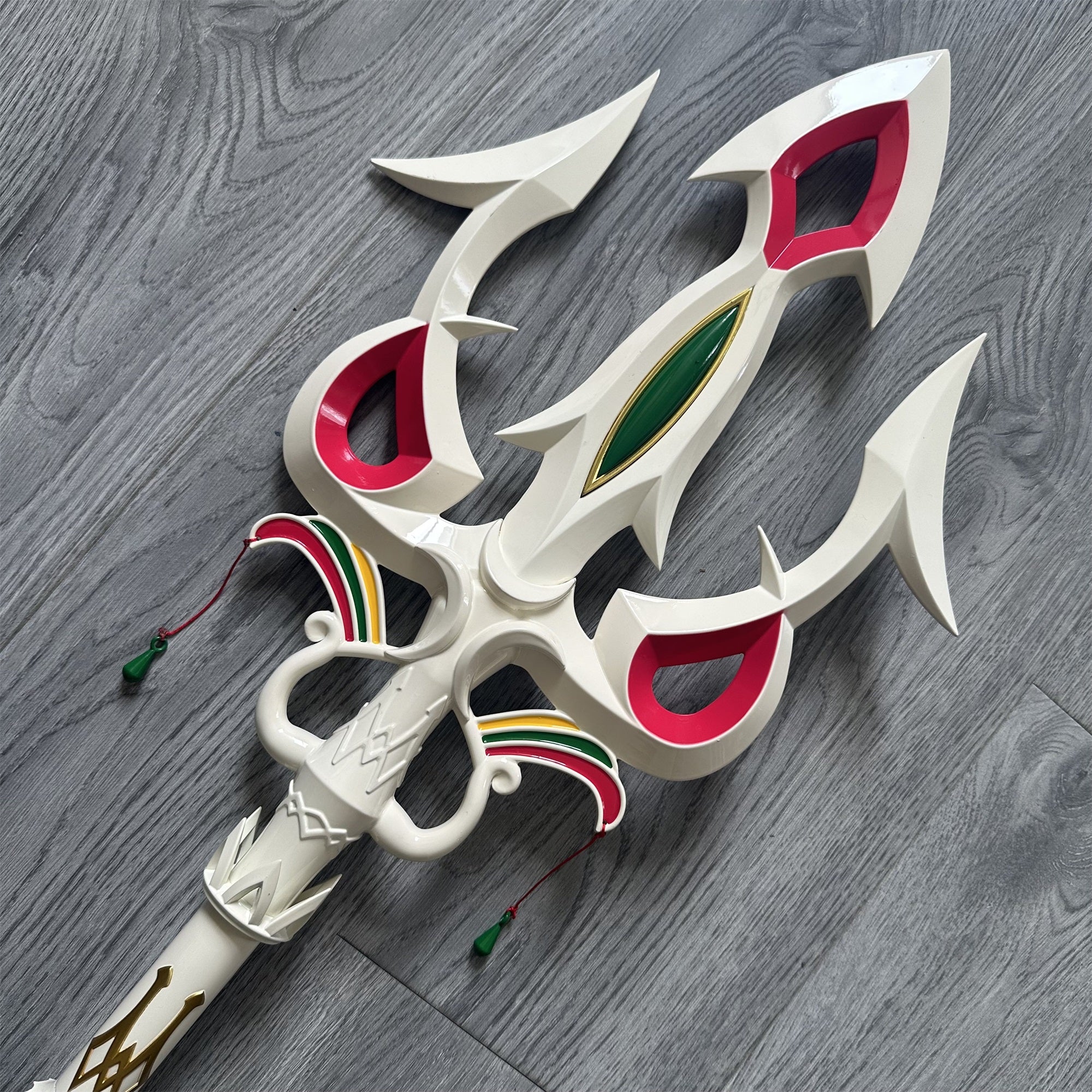 Metal Lightscale Trident Replica Life-size Cosplay Prop 73" – Leones ...