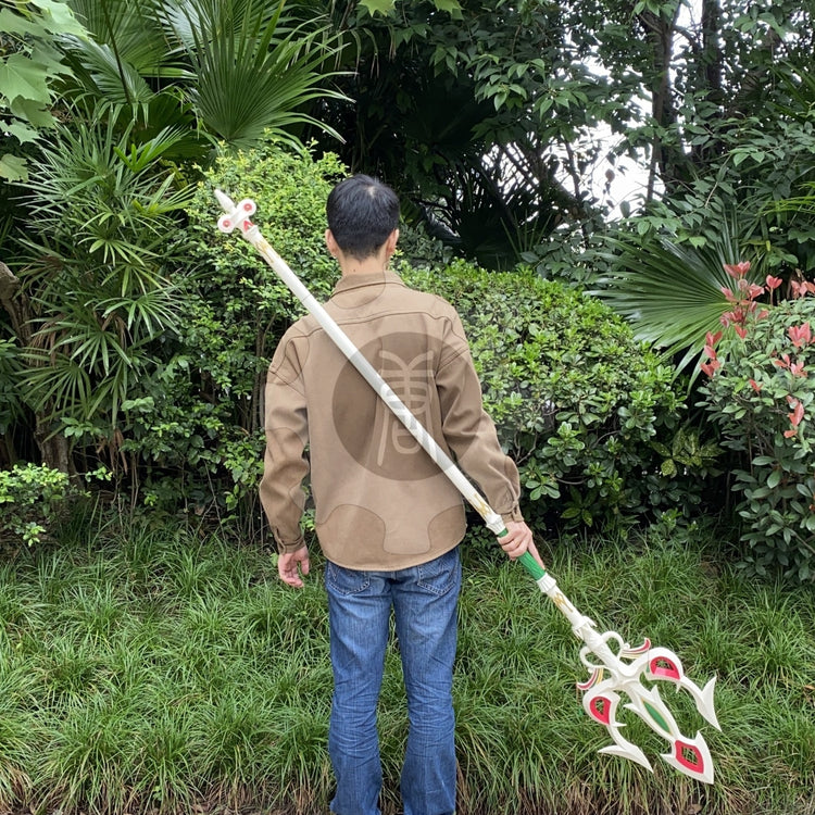 Metal Lightscale Trident Replica Life-size Cosplay Prop 73" – Leones ...