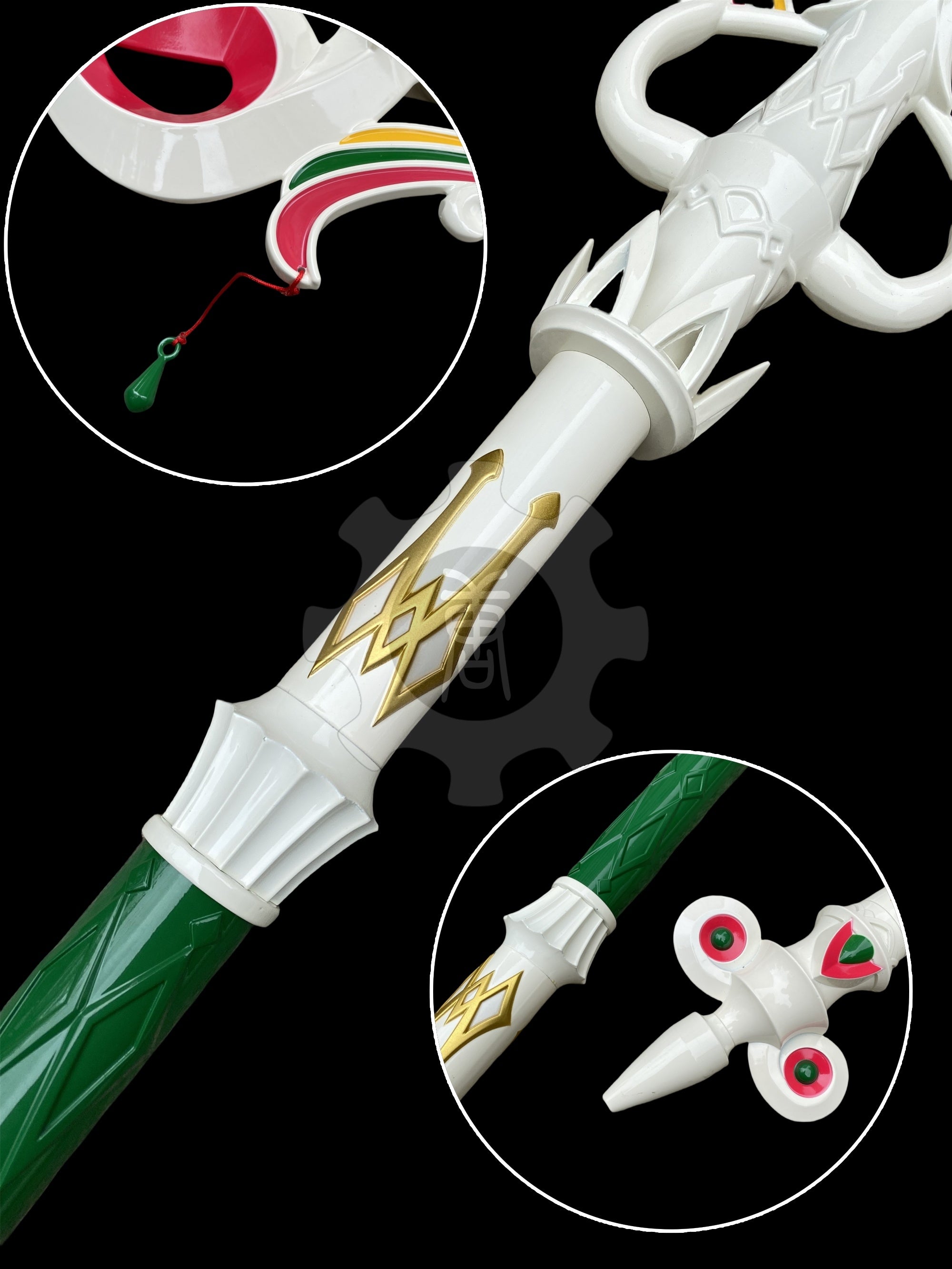 Metal Lightscale Trident Replica Life-size Cosplay Prop 73" – Leones ...