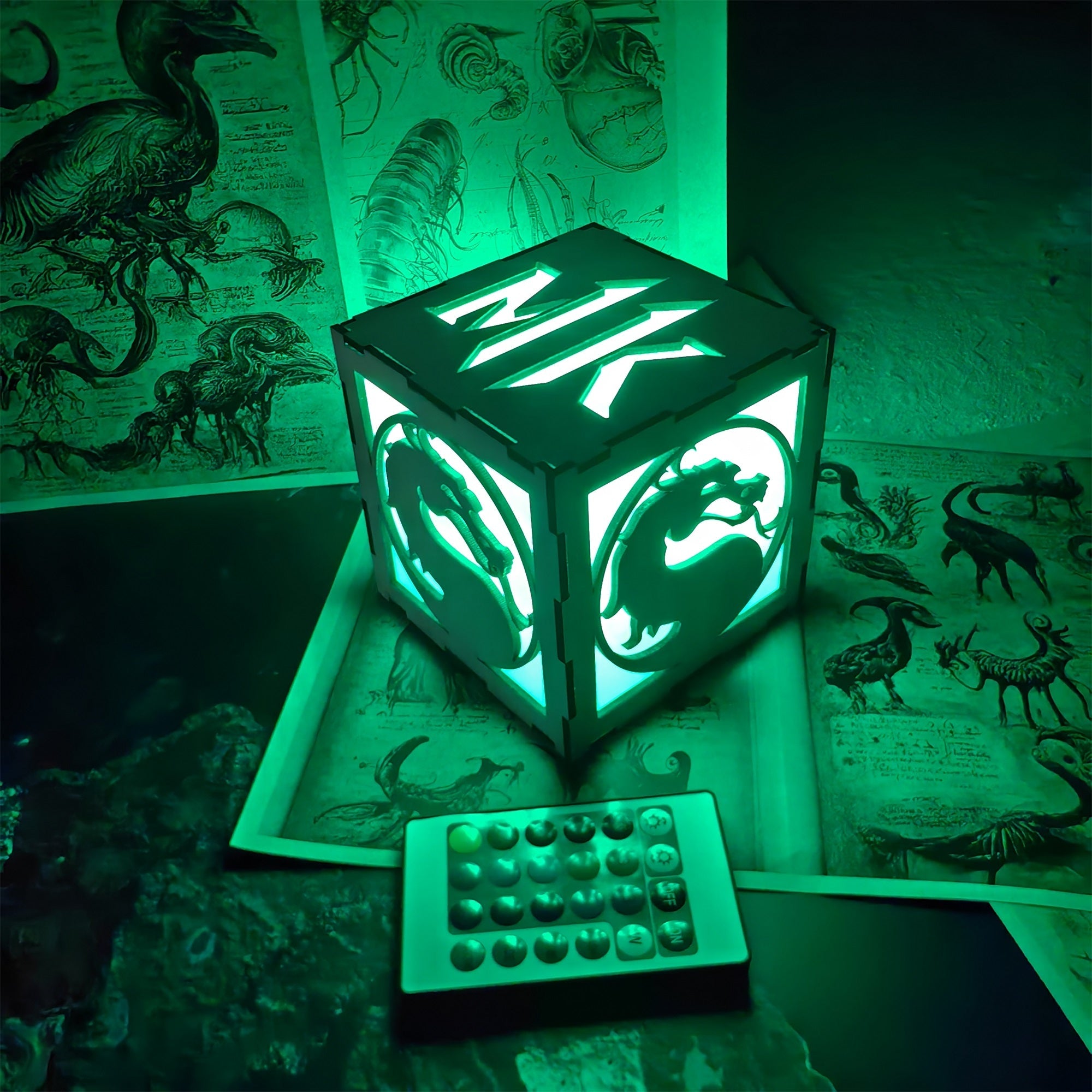 MK Dragon Inspired Night Light – Leones Marvelous Items