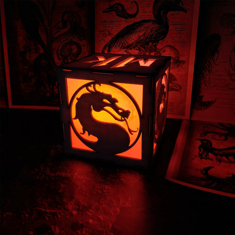 MK Dragon Inspired Night Light – Leones Marvelous Items