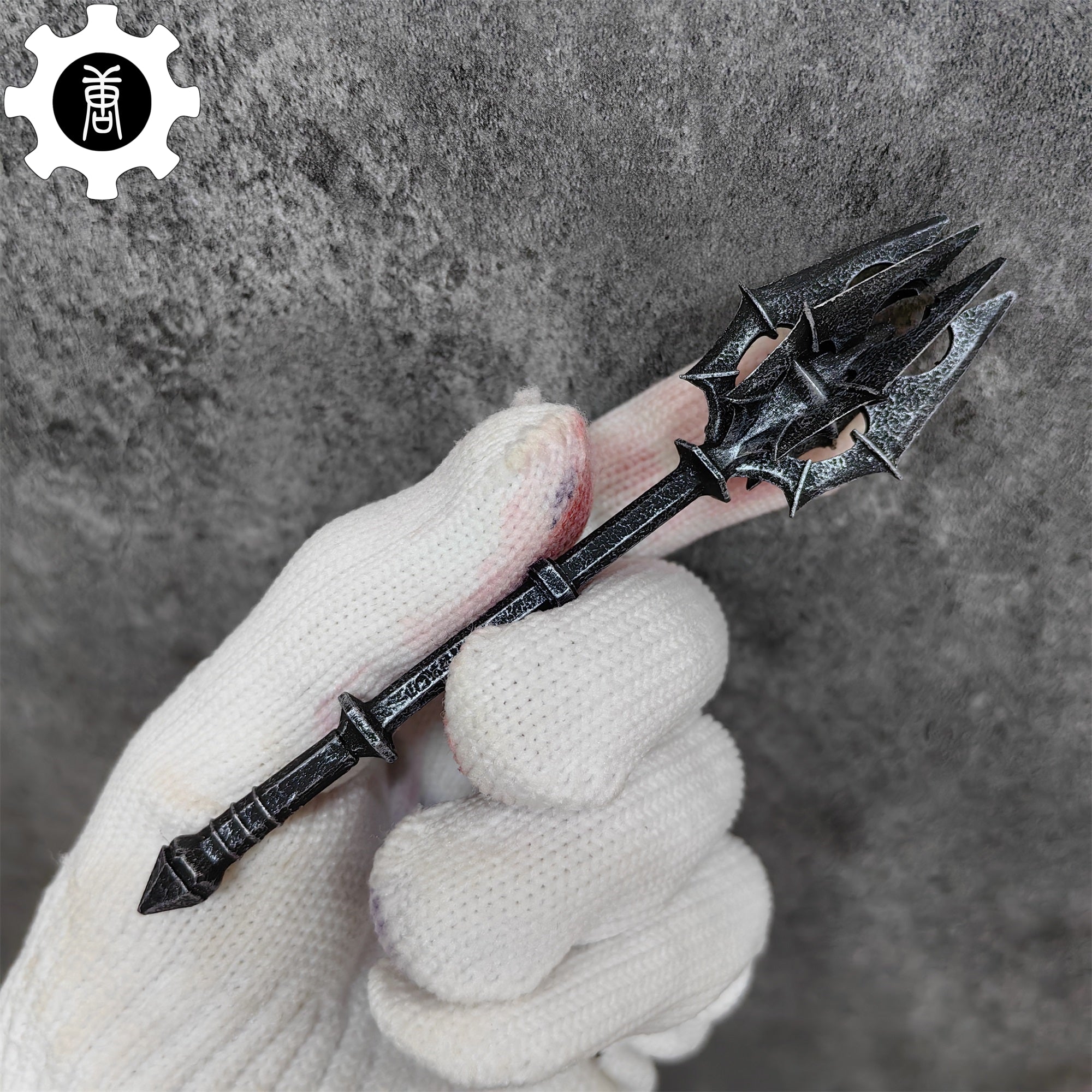 3D Printed 1: 12 Scale Mace Of Sauron Game Display Art – Leones ...