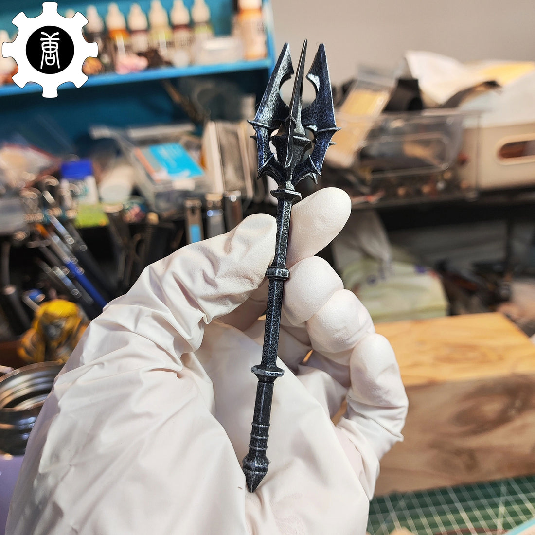 3D Printed 1: 12 Scale Mace Of Sauron Game Display Art – Leones ...