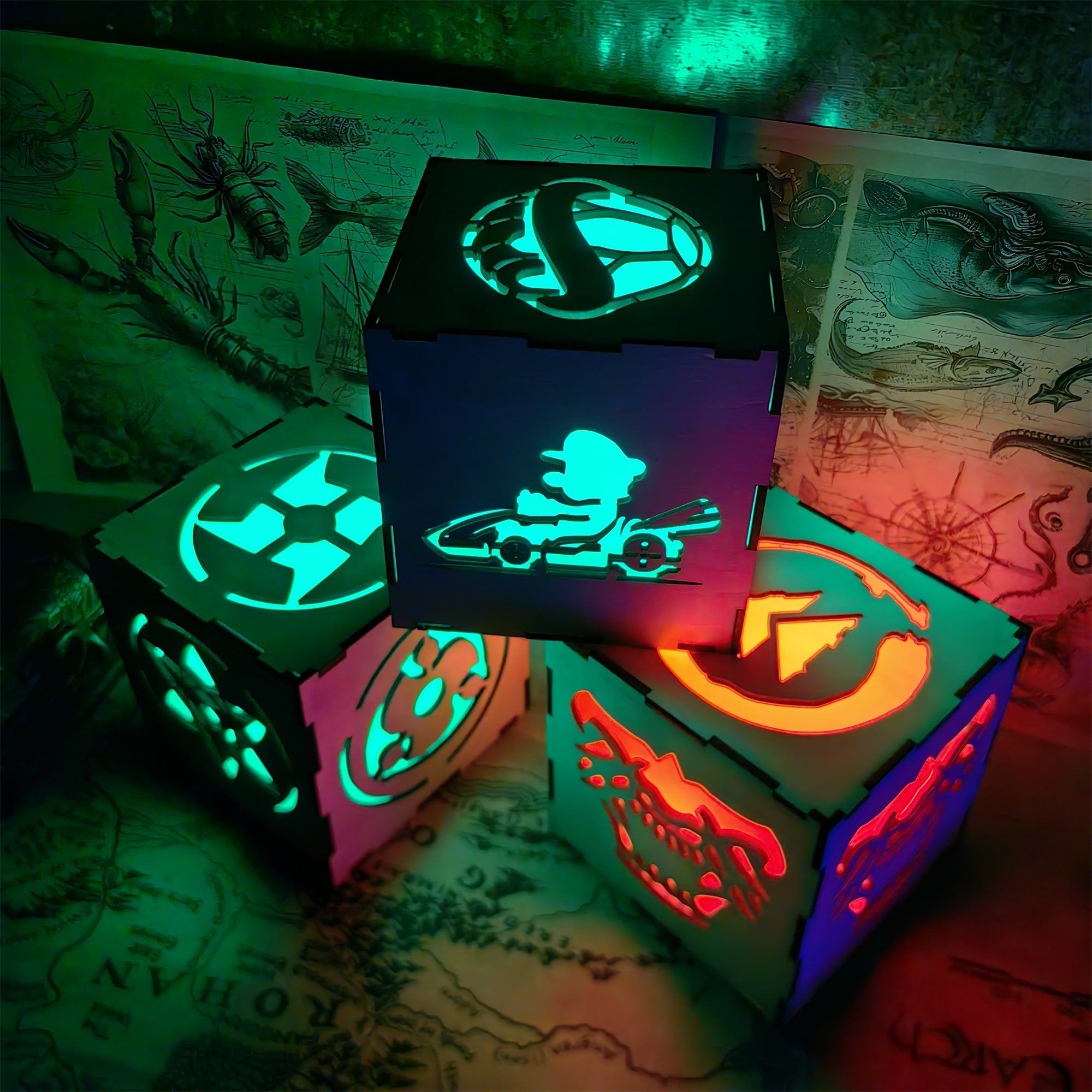 Mario Kart Inspired Night Light – Leones Marvelous Items