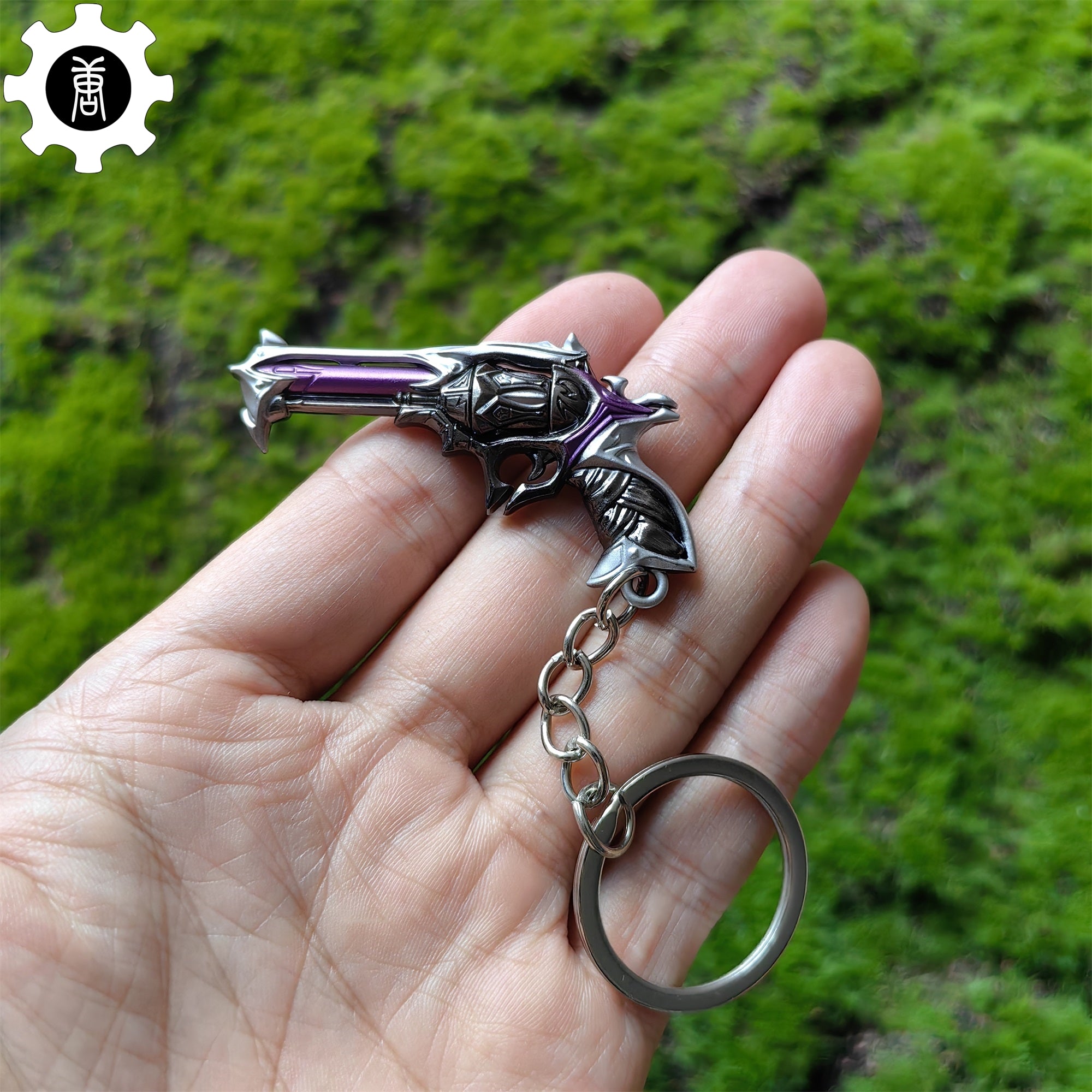 Mini Reaver Sheriff Pistol Gun Metal Keychain – Leones Marvelous Items