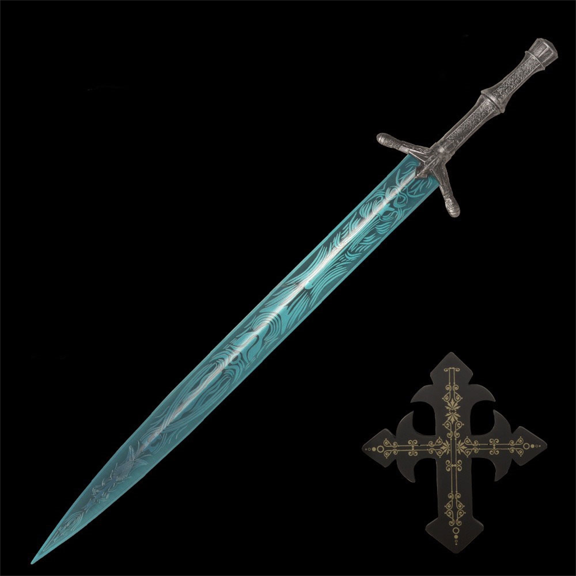 Holy Moonlight Greatsword Life-Size Metal Replica Cosplay Prop – Leones ...