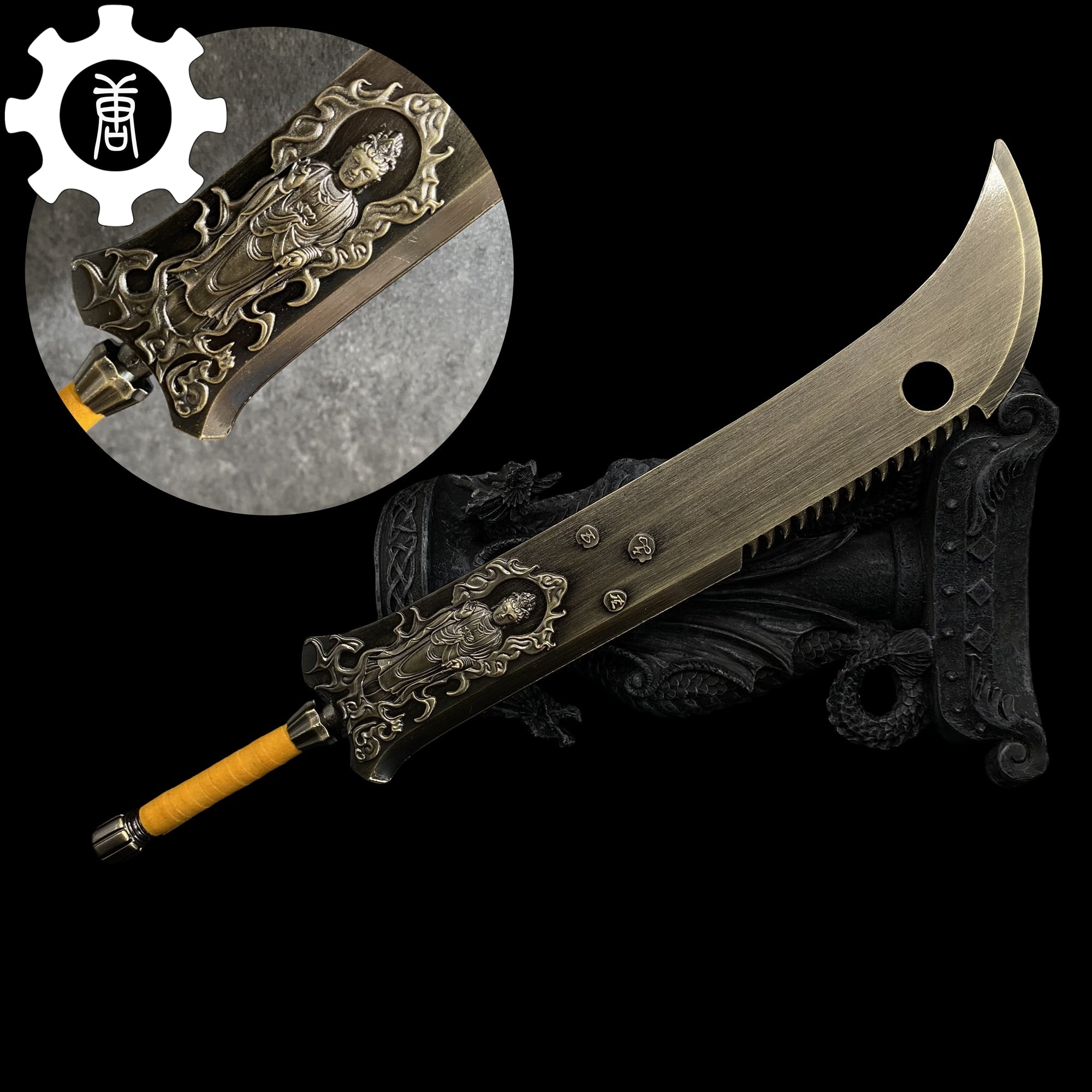 Black Myth: Wukong Yin Tiger's Greatsword Metal Miniature – Leones ...