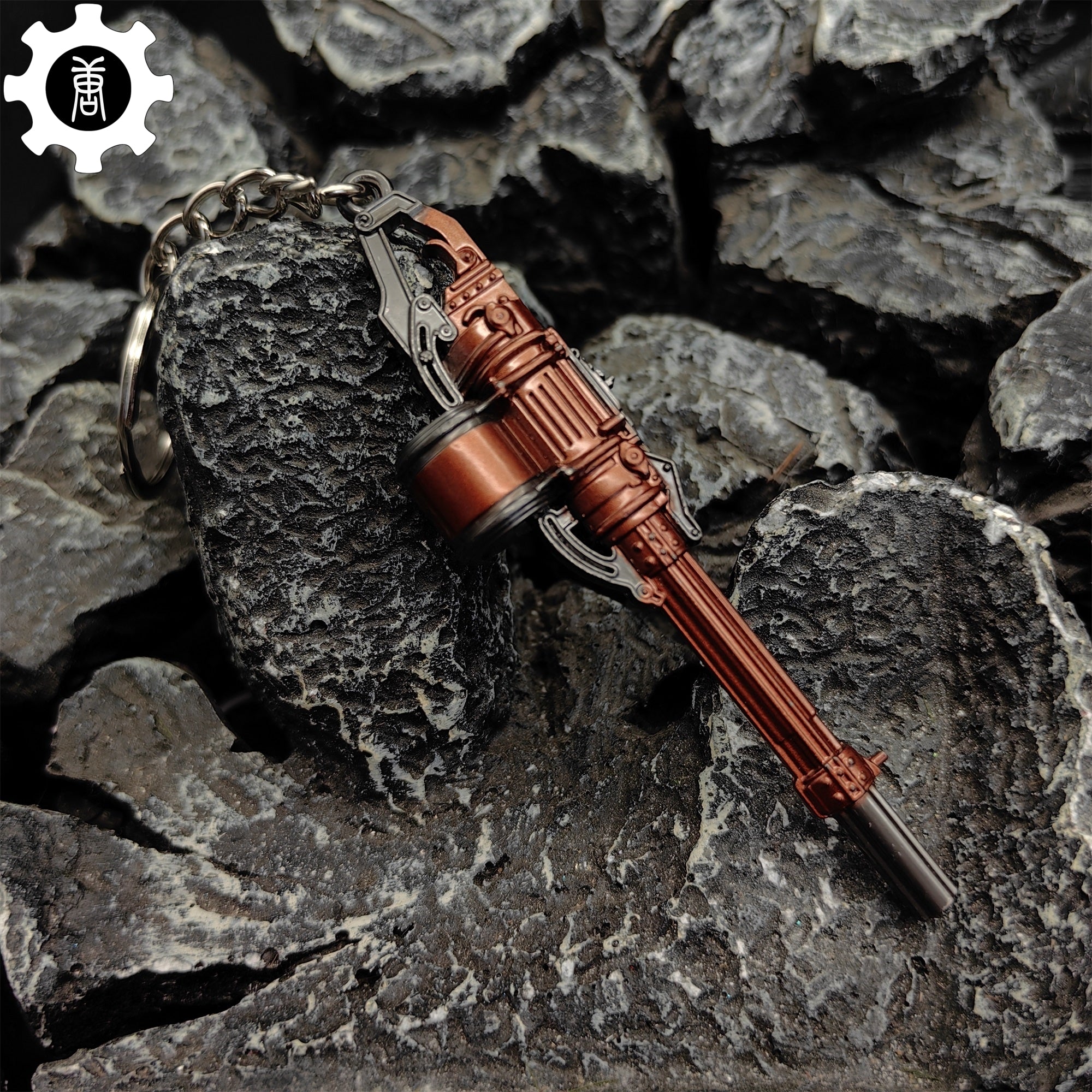 Cool Neo Frontier Odin Gun Metal Keychain – Leones Marvelous Items
