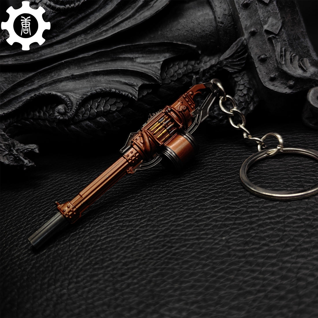 Cool Neo Frontier Odin Gun Metal Keychain – Leones Marvelous Items