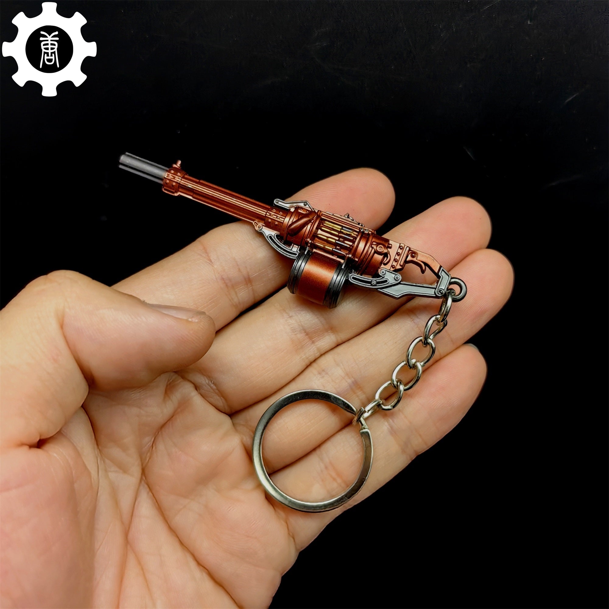 Cool Neo Frontier Odin Gun Metal Keychain – Leones Marvelous Items