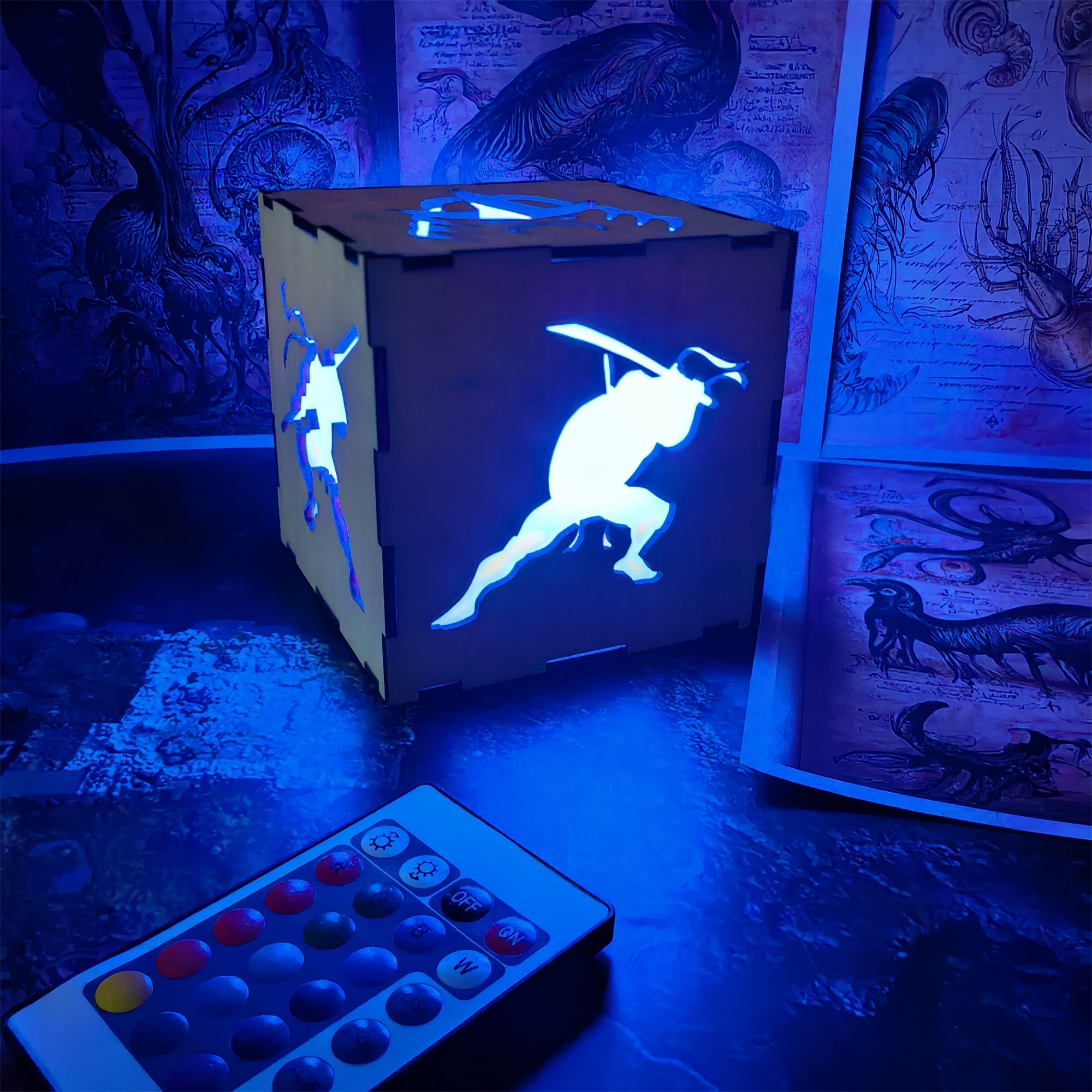 Ninja Turtles Inspired Night Light – Leones Marvelous Items