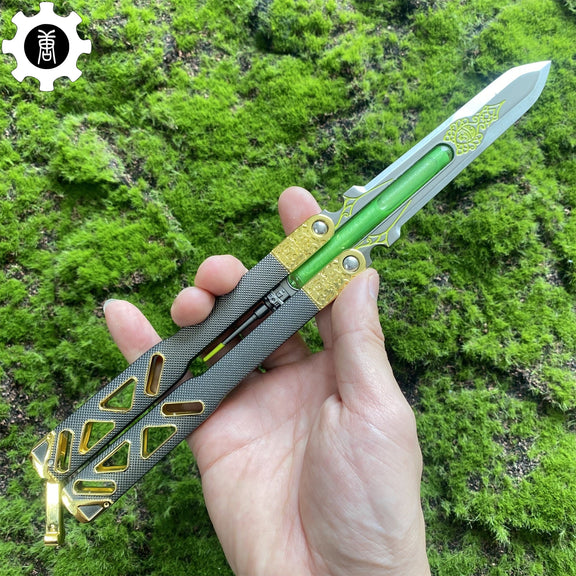 Octane Heirloom Recolor & V3 Balisong 2 In 1 Pack – Leones Marvelous Items