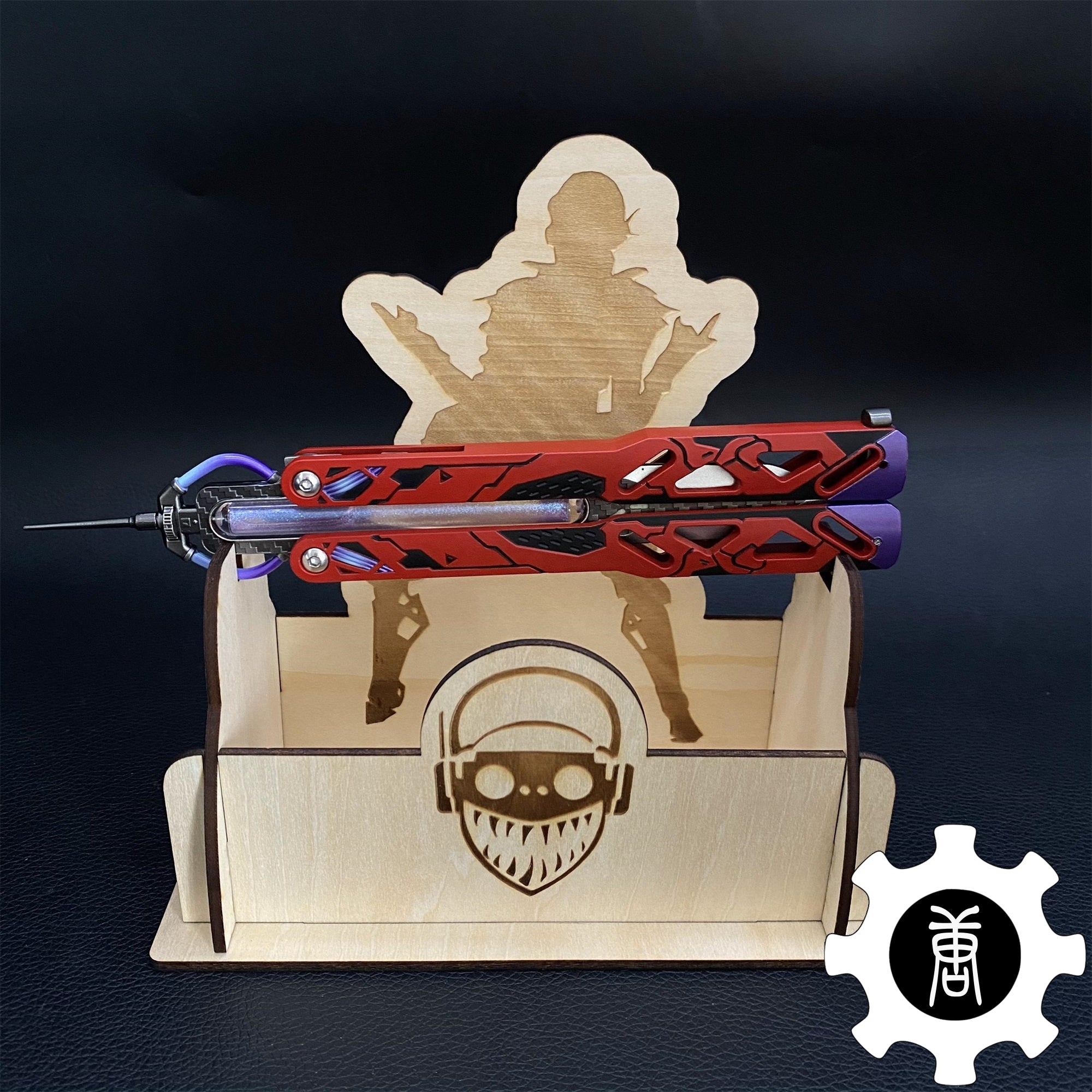 Octane Heirloom Recolor Replica-Octane Balisong New Skin Model – Leones ...