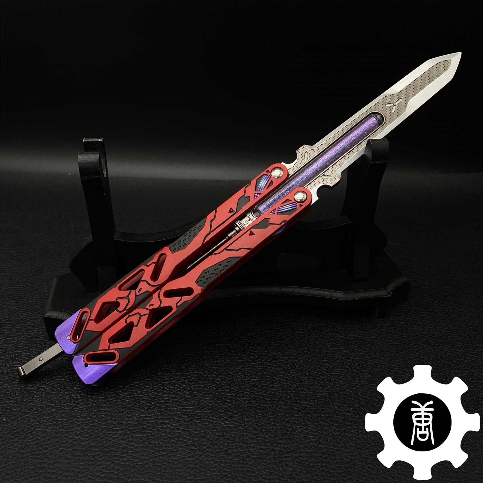 Octane Heirloom Recolor Replica-Octane Balisong New Skin Model – Leones ...